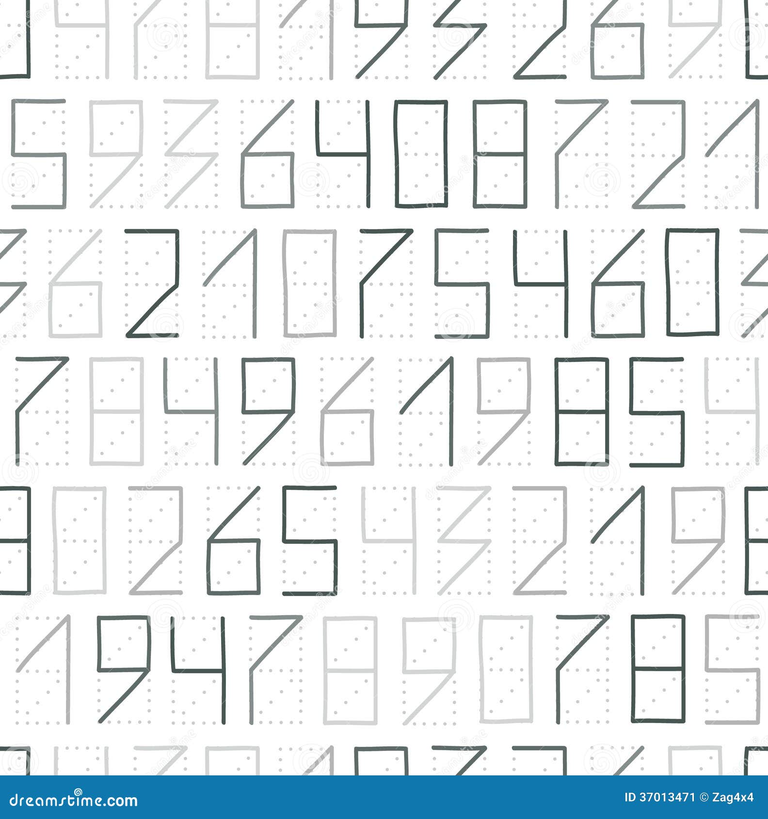 Zip code seamless stock illustration. Illustration of font - 37013471