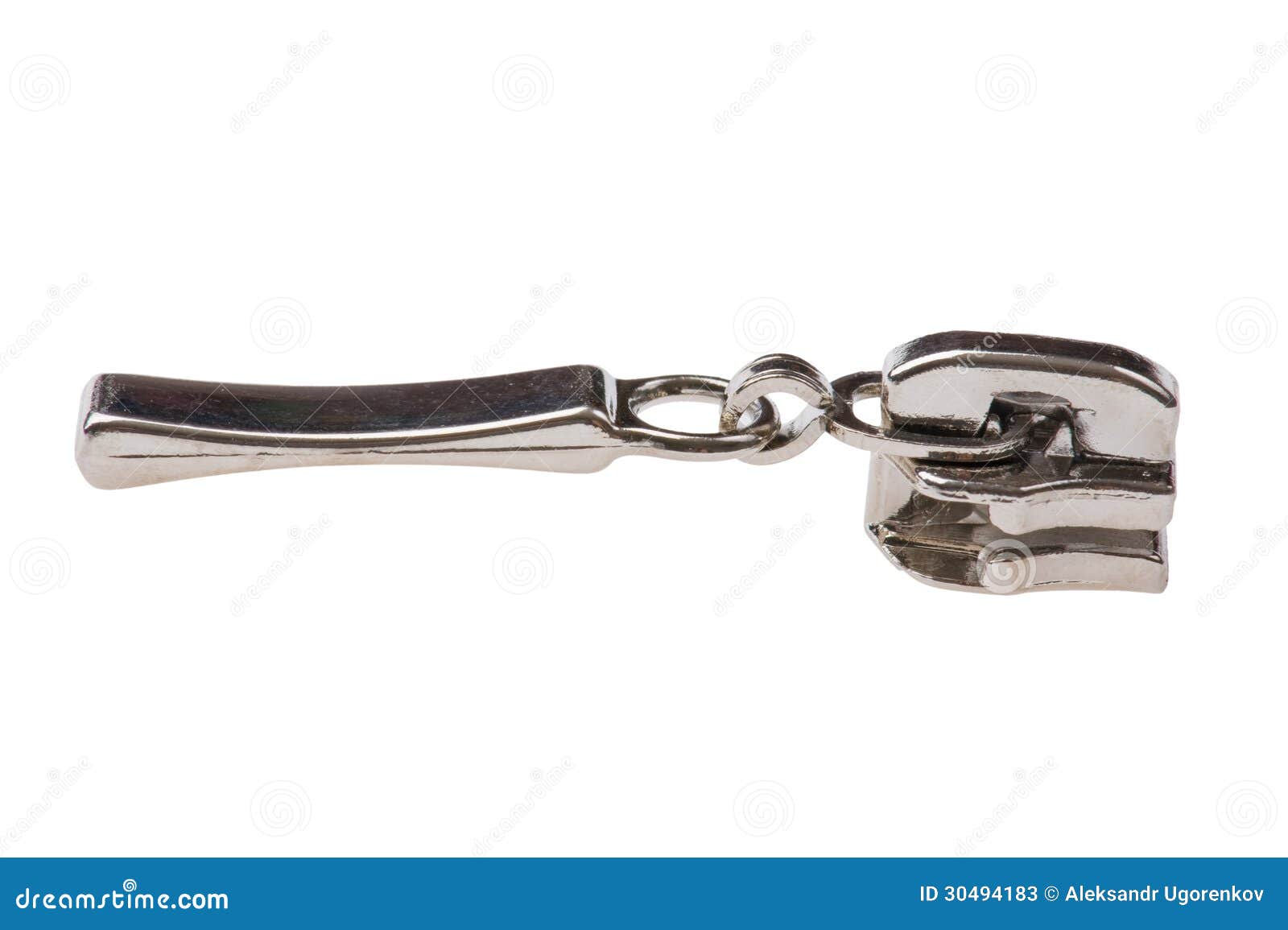 Zip fastener stock image. Image of lock, metal, single - 30494183