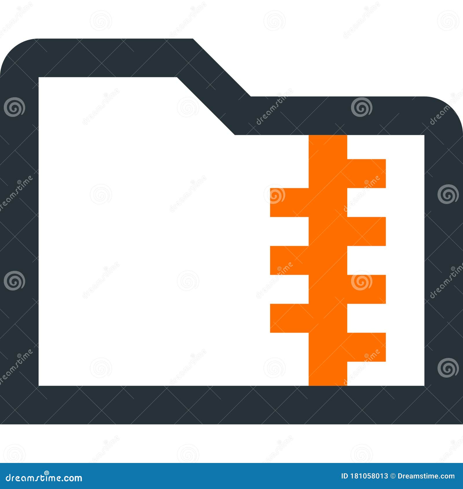 Zip Folder, Compressed, Data Vector Icon Stock Vector - Illustration of ... Zip Folder, Compressed, Data Vector Icon Stock Vector - Illustration of ...
