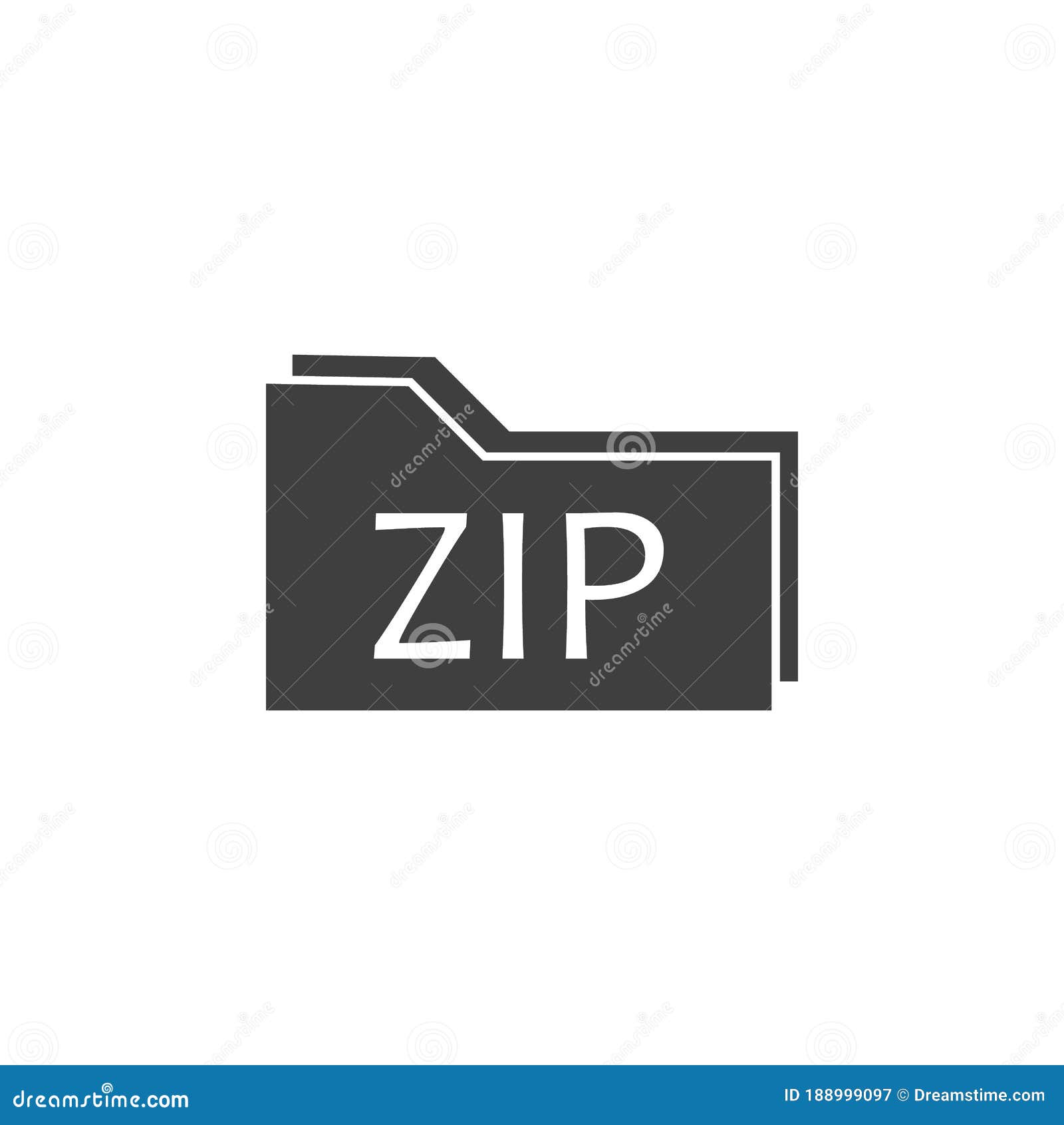 Zip Folder Icon. One of the Collection Icons for Websites, Web Design ...