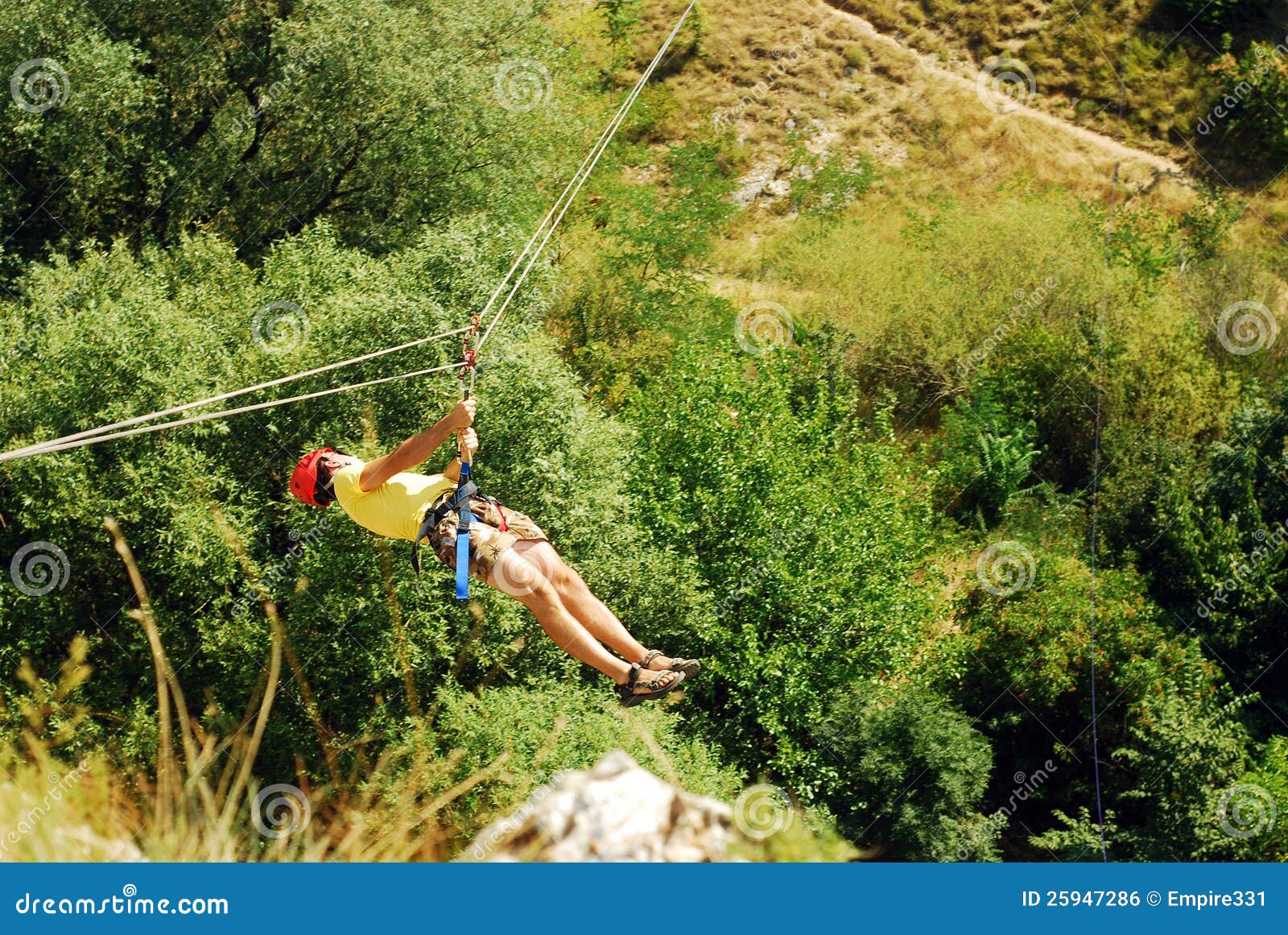 Zip line stock photo. Image of outdoors, line, zipline - 25947286