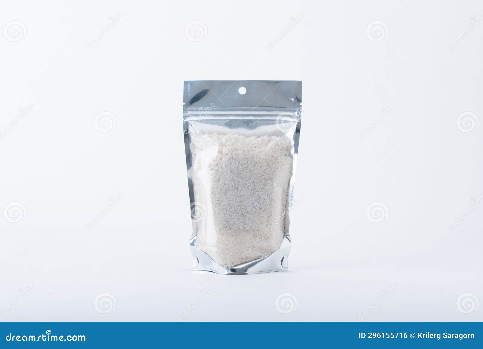 Zip Lock Packaging on the Whitebackground. Stock Photo - Image of ...