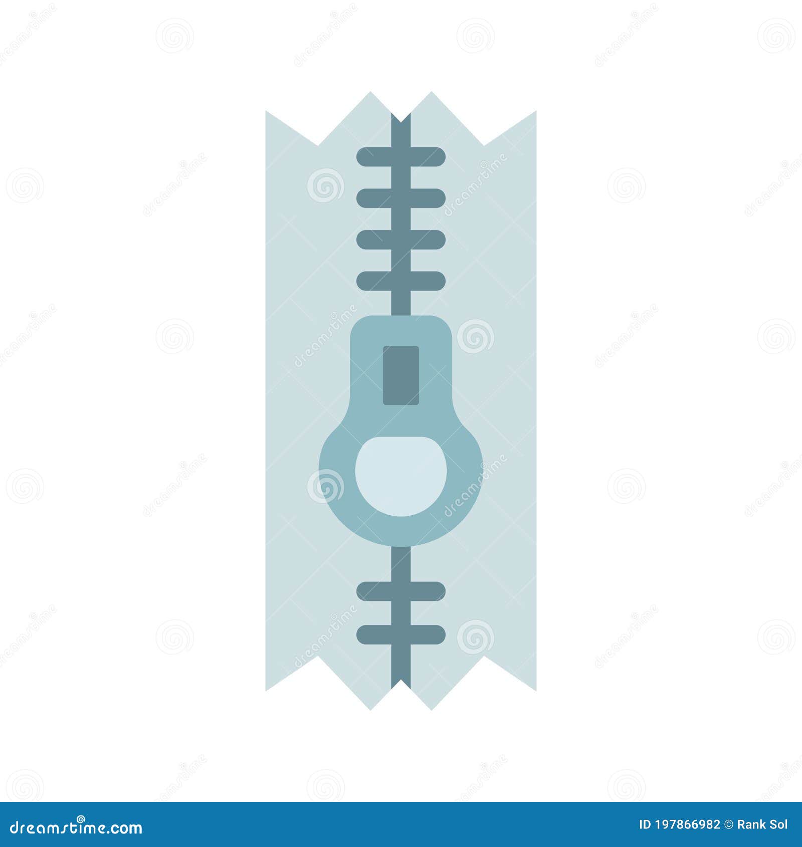 Zip, Sewing, Dressmaking, Tailor Fully Editable Vector Icon Stock ...