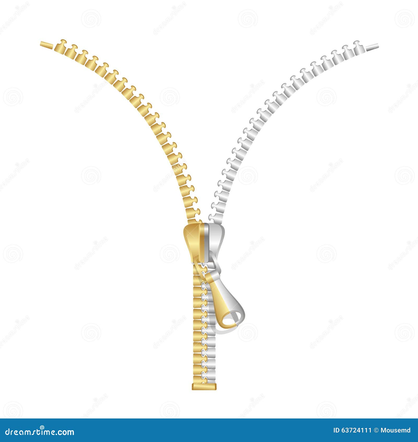Zip Two Color. Vector stock vector. Illustration of dividing - 63724111
