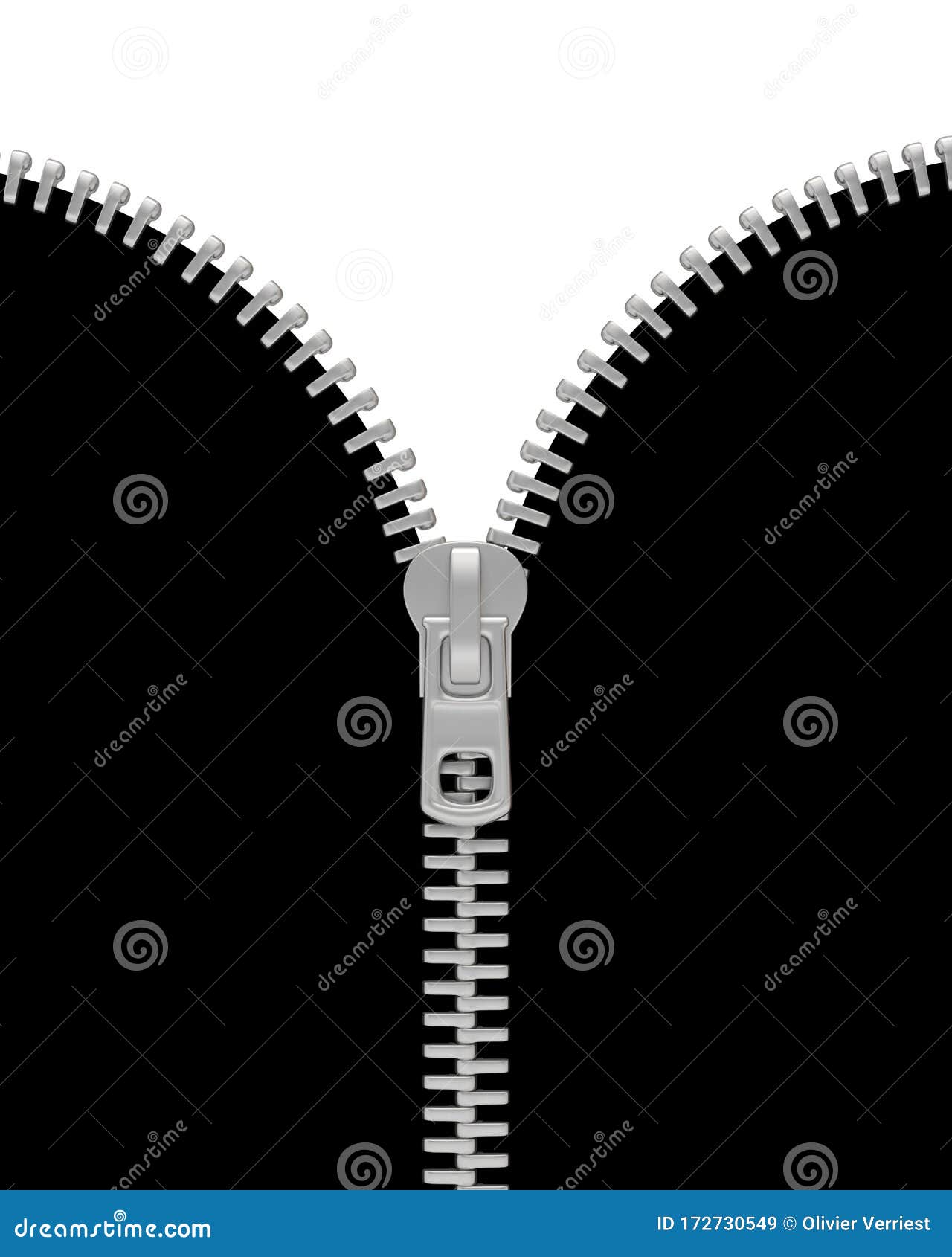 Zip Zipper Sky Open Cloud Nature Freedom Background Stock Illustration ...