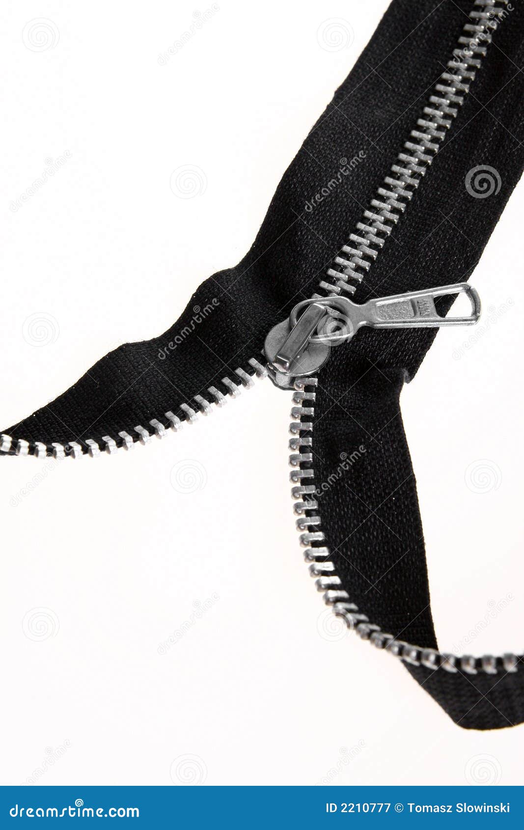 Zipper stock image. Image of metaphorical, single, open - 2210777