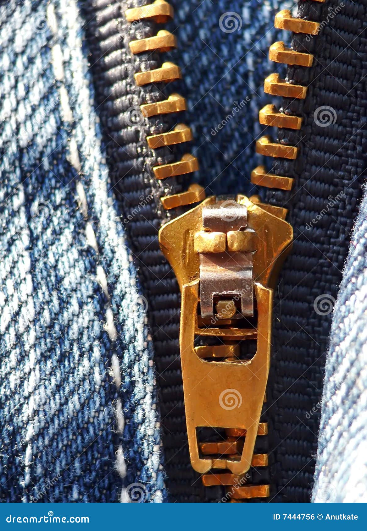 Zipper stock photo. Image of clothing, macro, open, product - 7444756