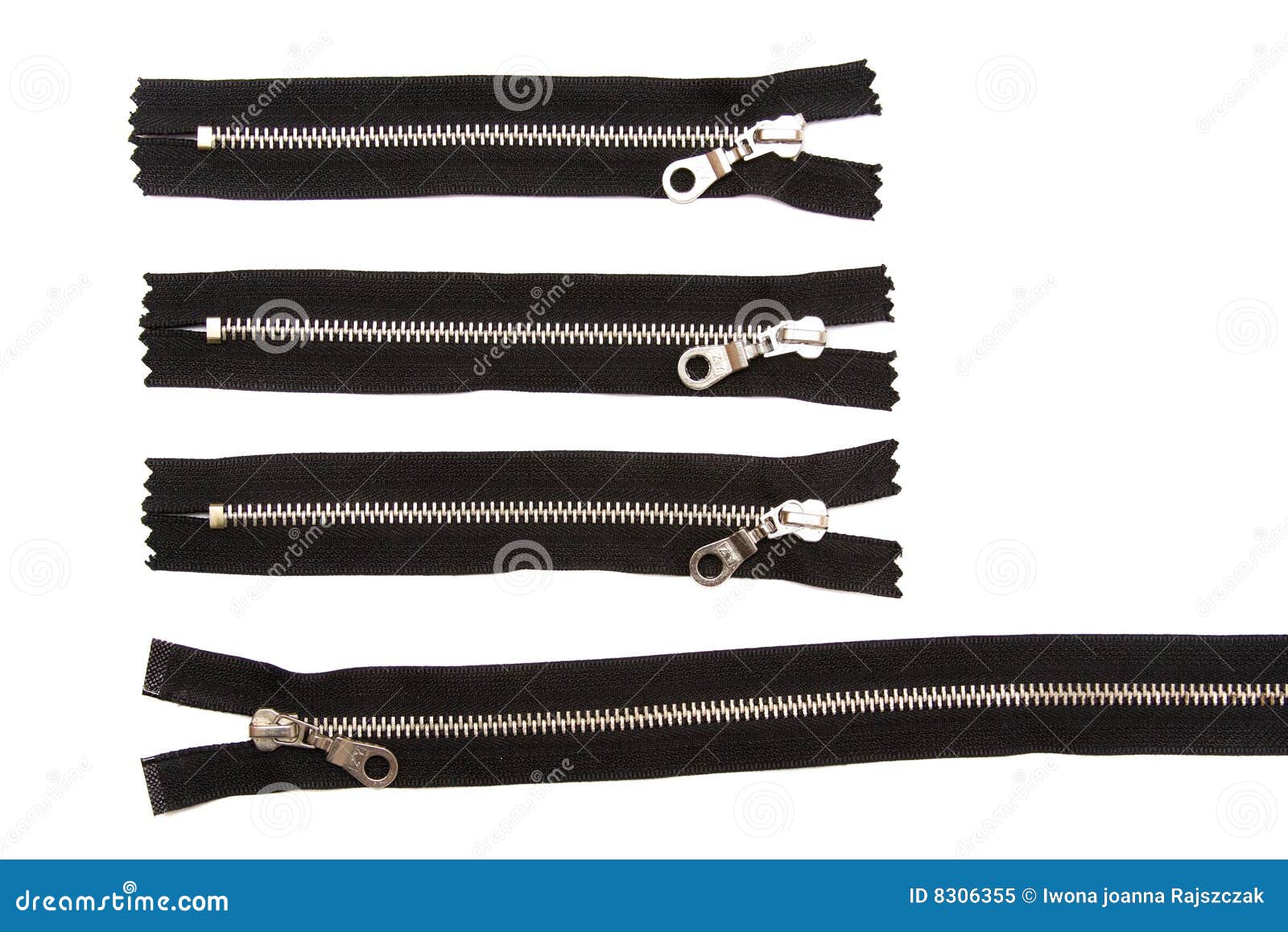 Zipper stock image. Image of close, fashion, object, fastener - 8306355