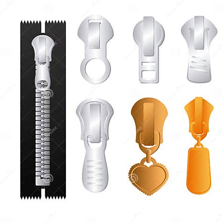 Zipper Design, Vector Illustration. Stock Vector - Illustration of ...