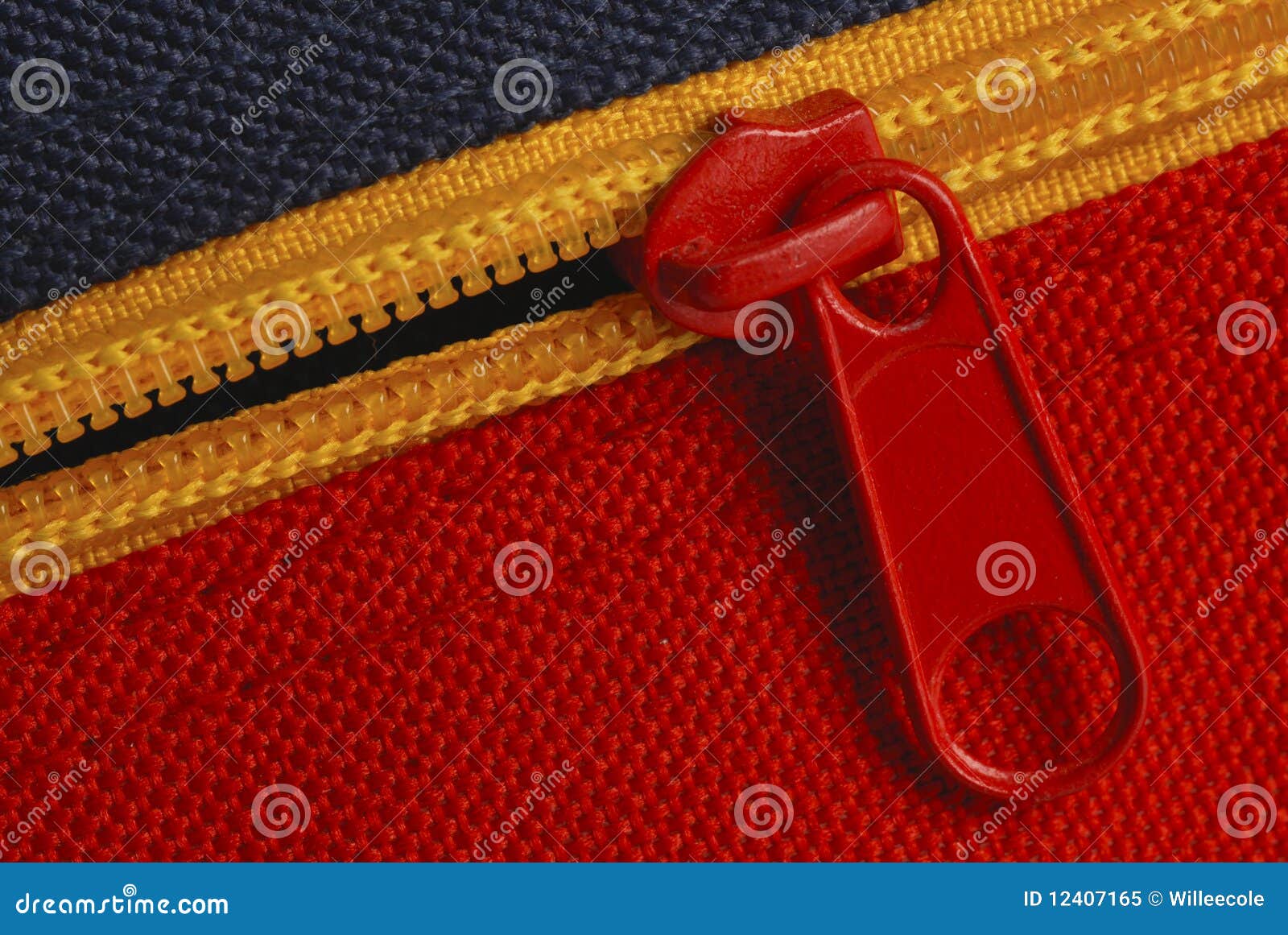 Zipper detail stock image. Image of parting, plastic - 12407165