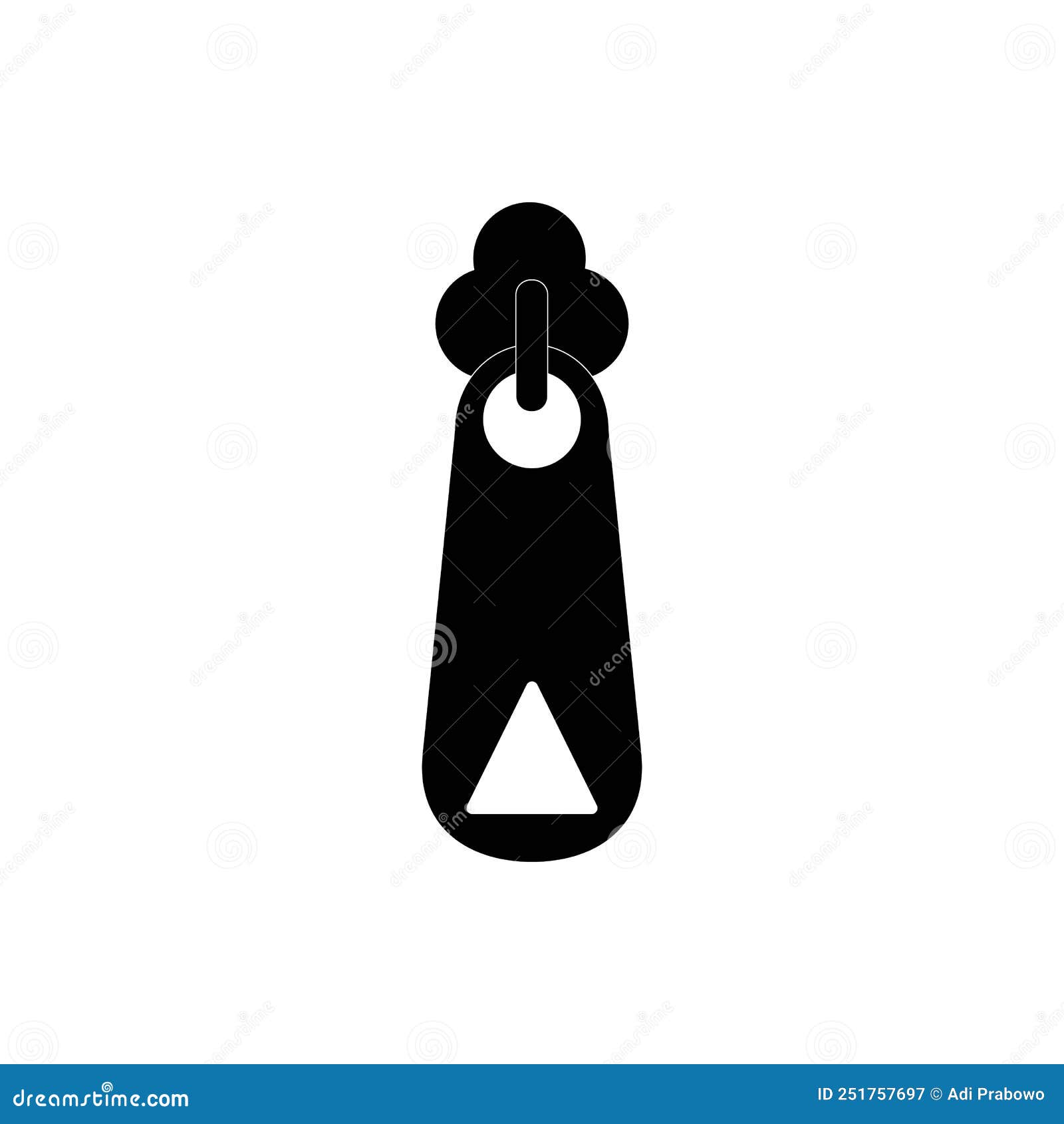 Zipper Icon Logo Vector Design Stock Vector - Illustration of symbol ...
