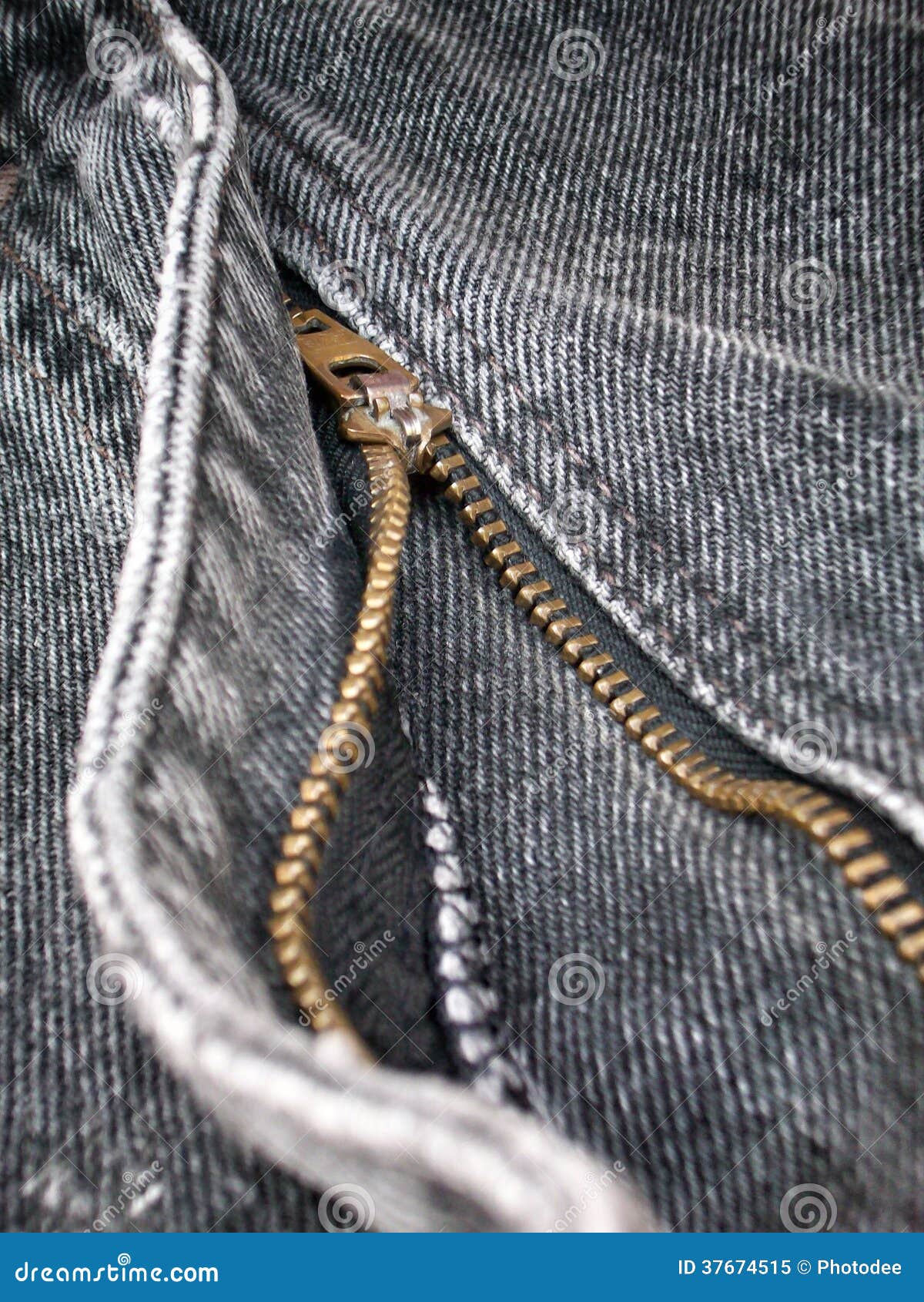 Zipper on jeans stock image. Image of clothing, pants - 37674515