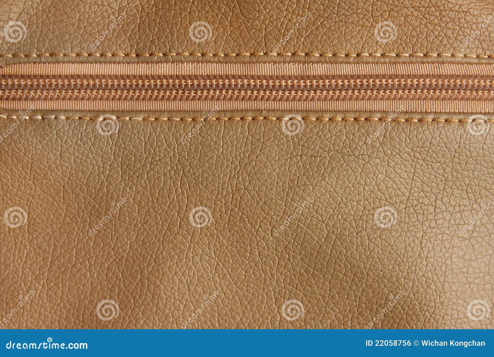 Zipper And The Wrinkled Gray Fabrics As Texture. Stock Photo ...