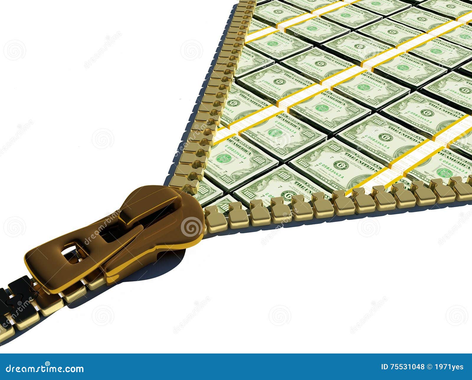 U.S. Map Lock And Dollar Currency Symbol Key, U.S. Economic Development ...