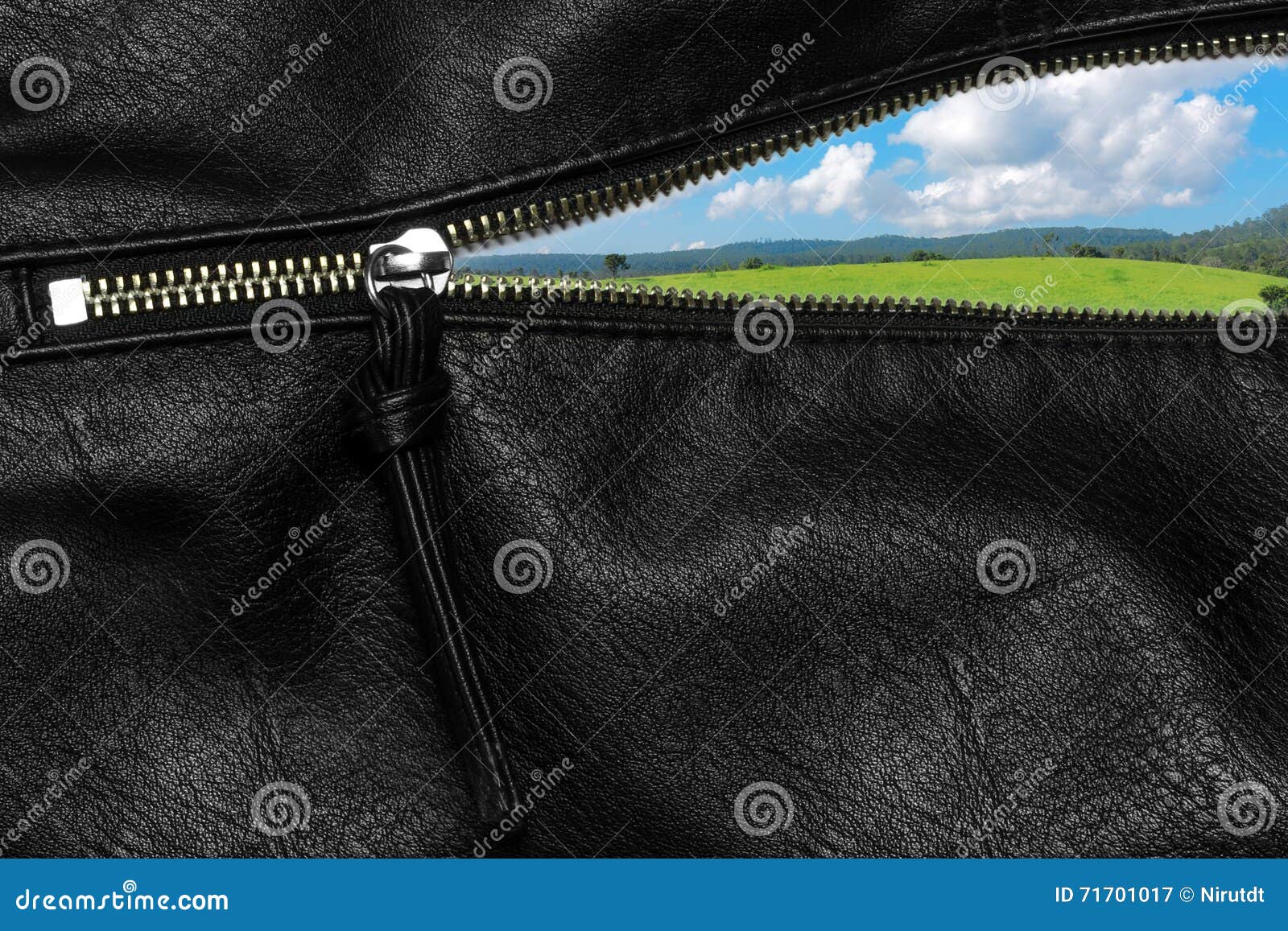 Zipper. Open And Closed Zipper, Slide Fastener Vector Illustration ...