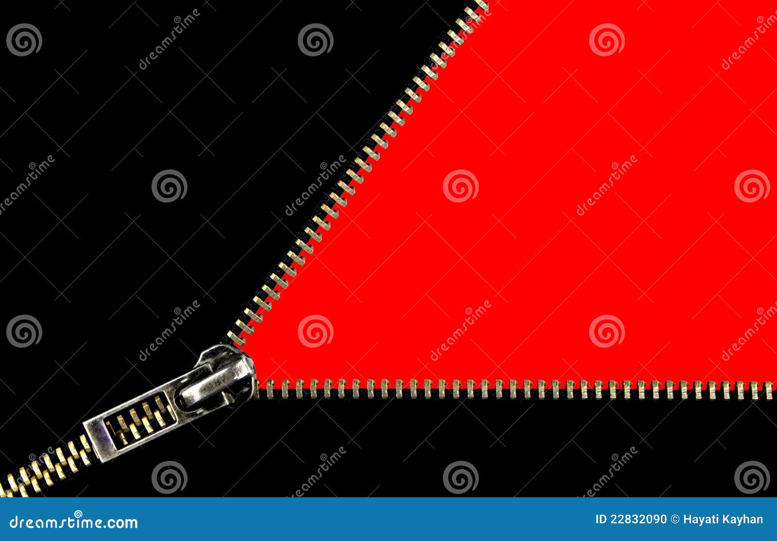 Zipper opening concept stock illustration. Illustration of abstract ...