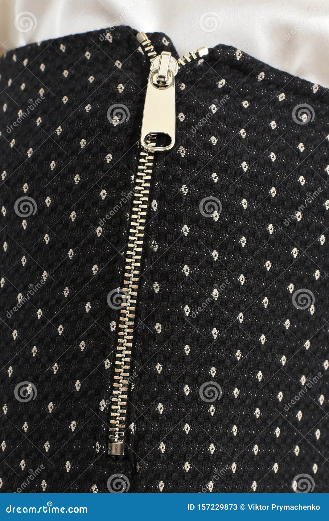 Zipper on the Side of the Pants Stock Image - Image of pattern ...