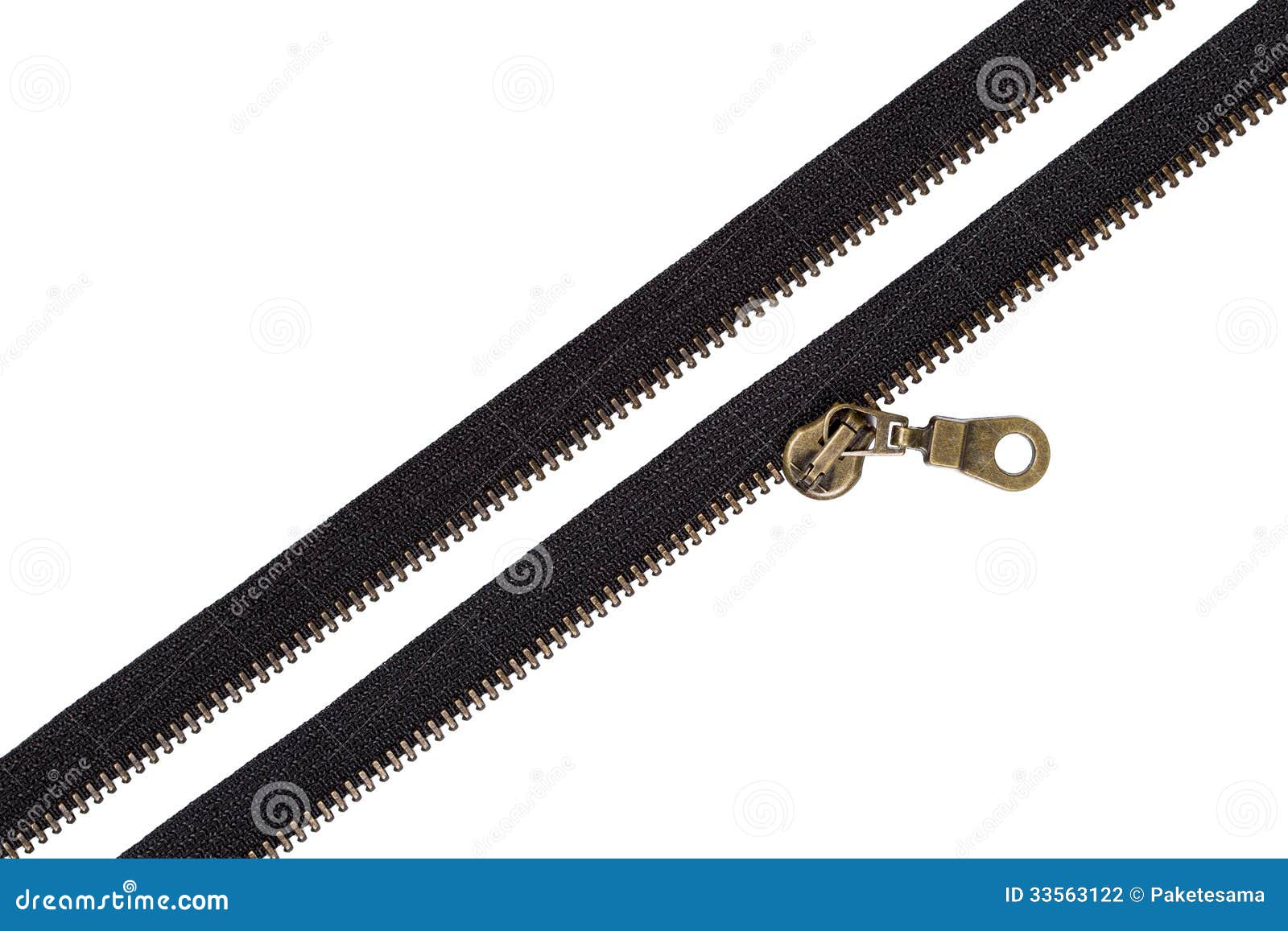 Zipper stripes stock photo. Image of union, closeup, join - 33563122