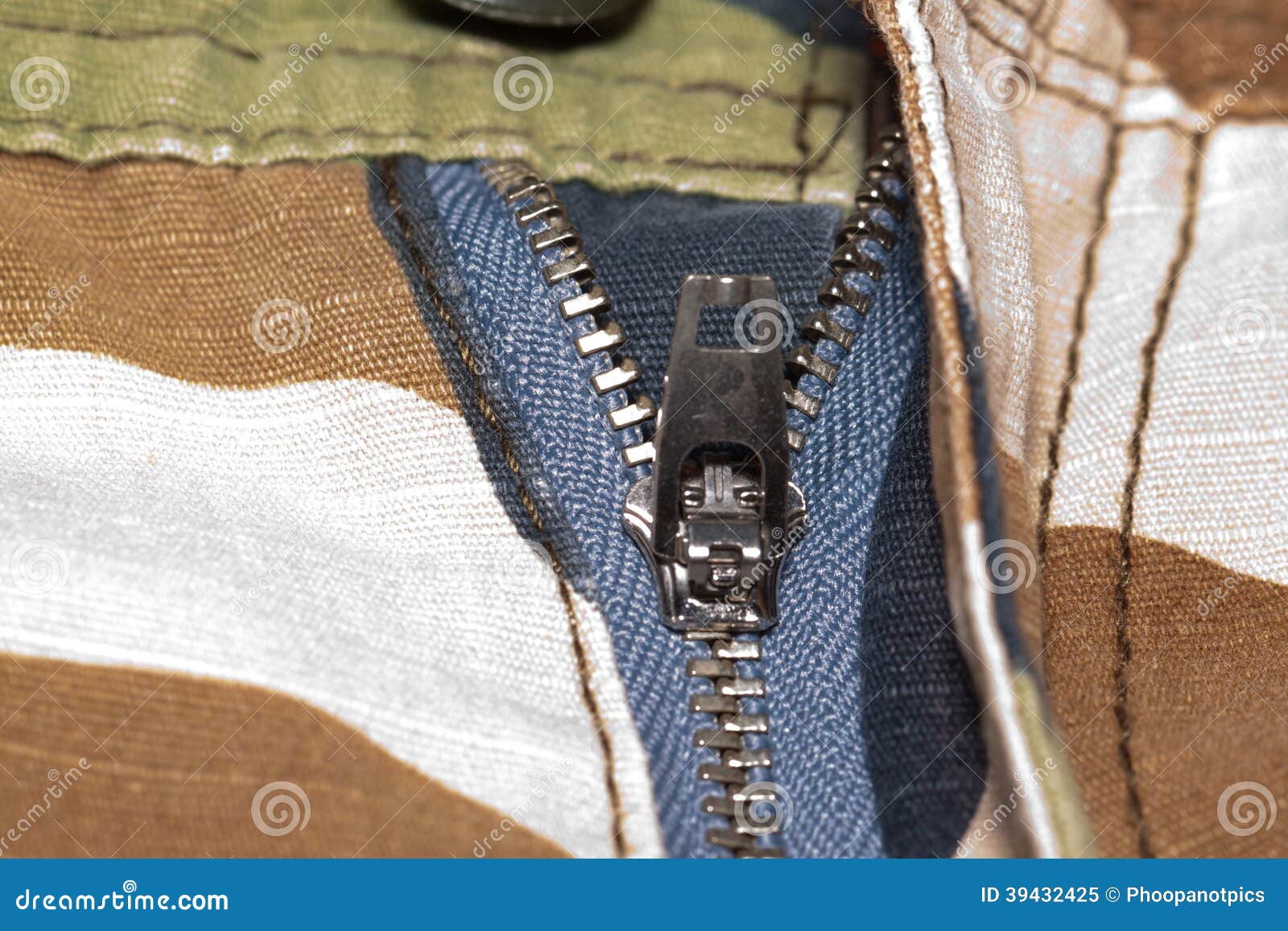 The zipper stock image. Image of natural, retro, jacket - 39432425