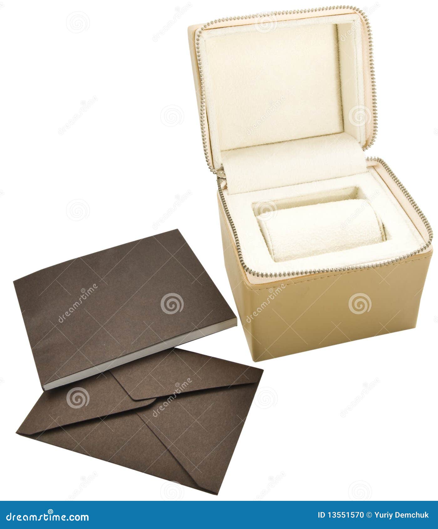 Zippered box and envelope stock photo. Image of abstract - 13551570