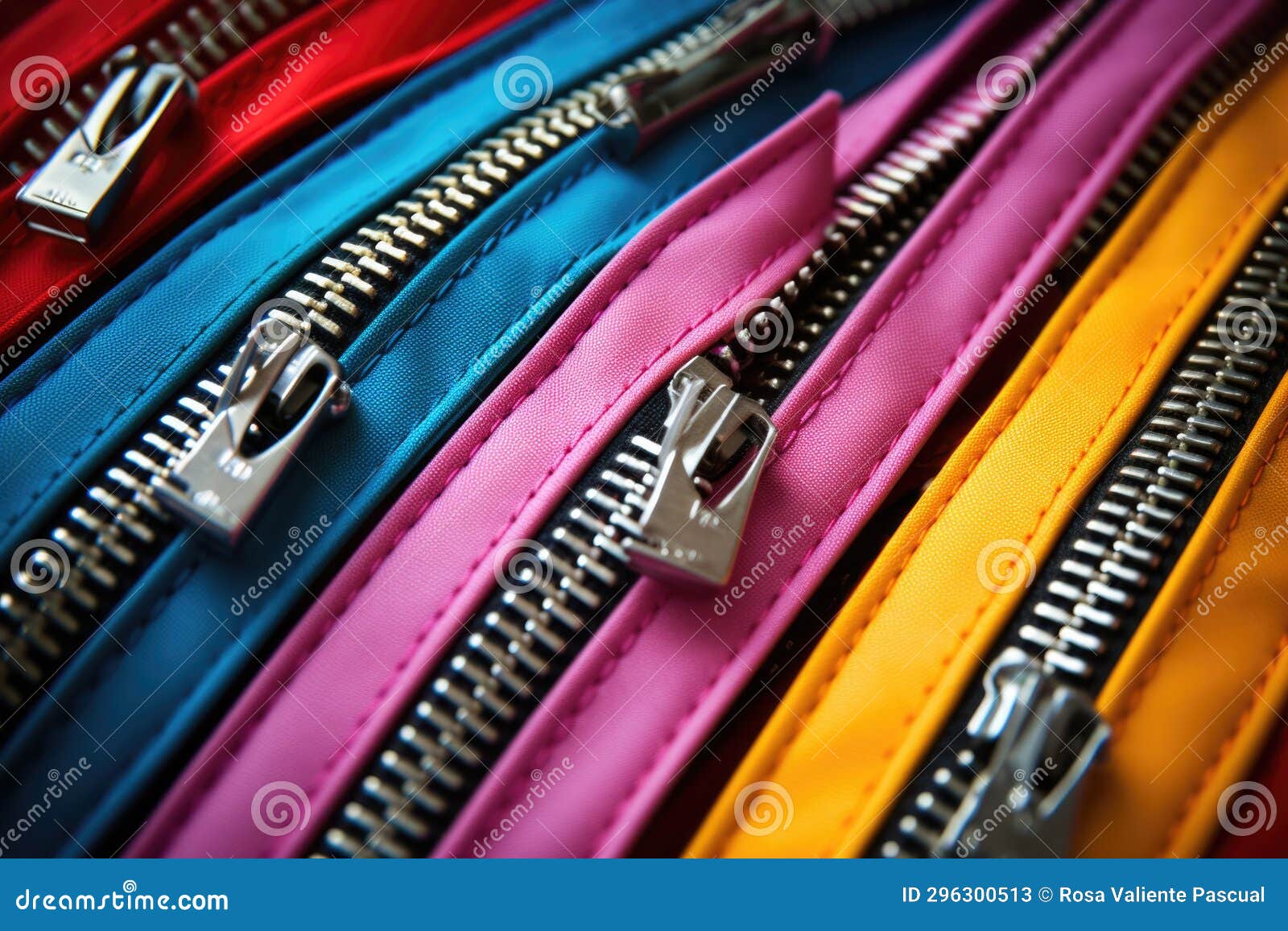 Zippers Various Types Shapes Icon Set. Vector | CartoonDealer.com ...