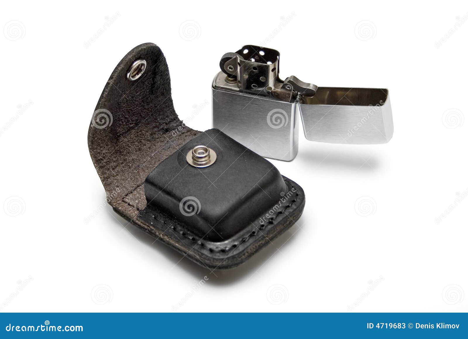 Zippo and cover stock image. Image of cover, black, habit - 4719683
