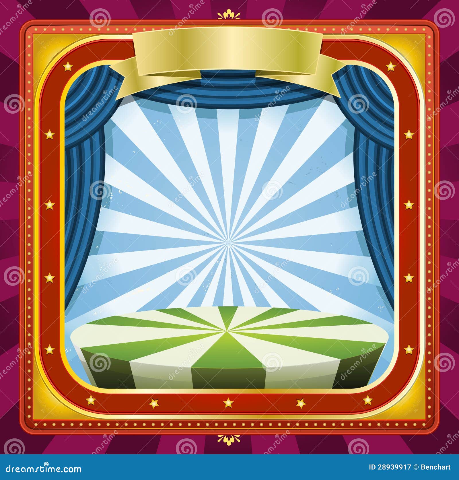Zirkus-Hintergrund vektor abbildung. Illustration von zirkus - 28939917