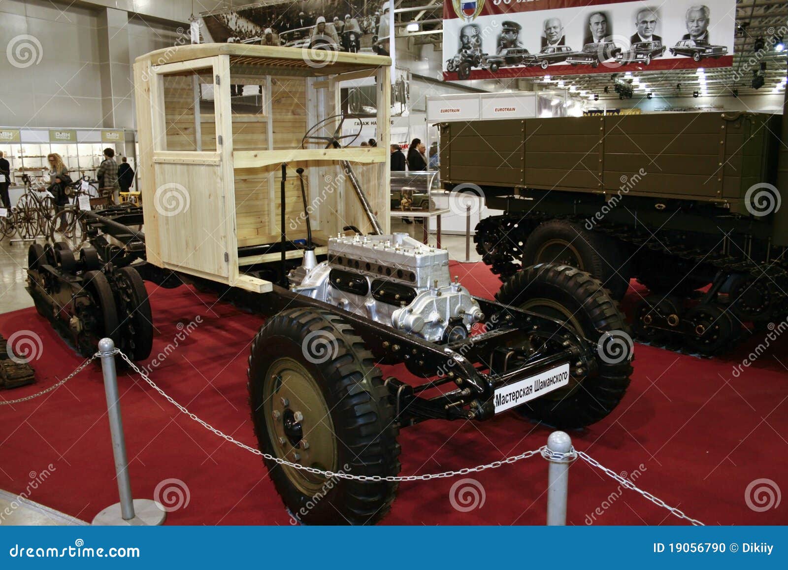 ZIS-42 truck editorial image. Image of bumper, moscow - 19056790