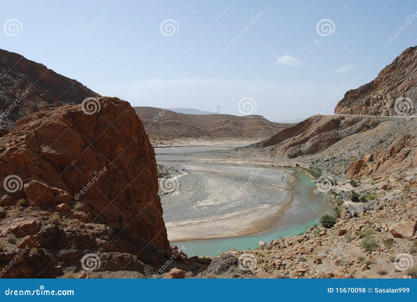 Ziz River Valley stock photo. Image of river, flow, morocco - 15670098