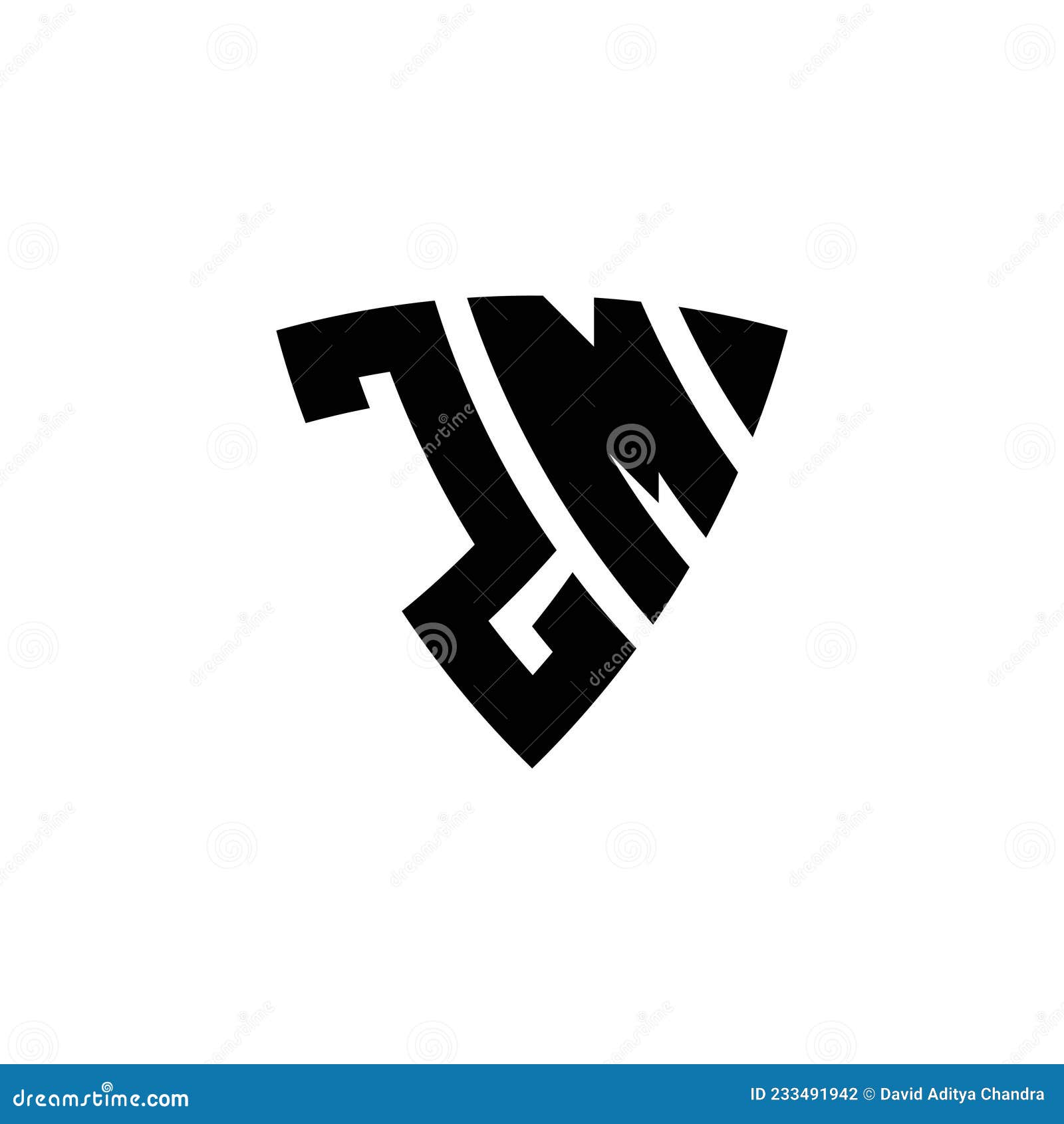 ZM Logo Monogram Triangle Shield Style Stock Vector - Illustration of ... ZM Logo Monogram Triangle Shield Style Stock Vector - Illustration of ...