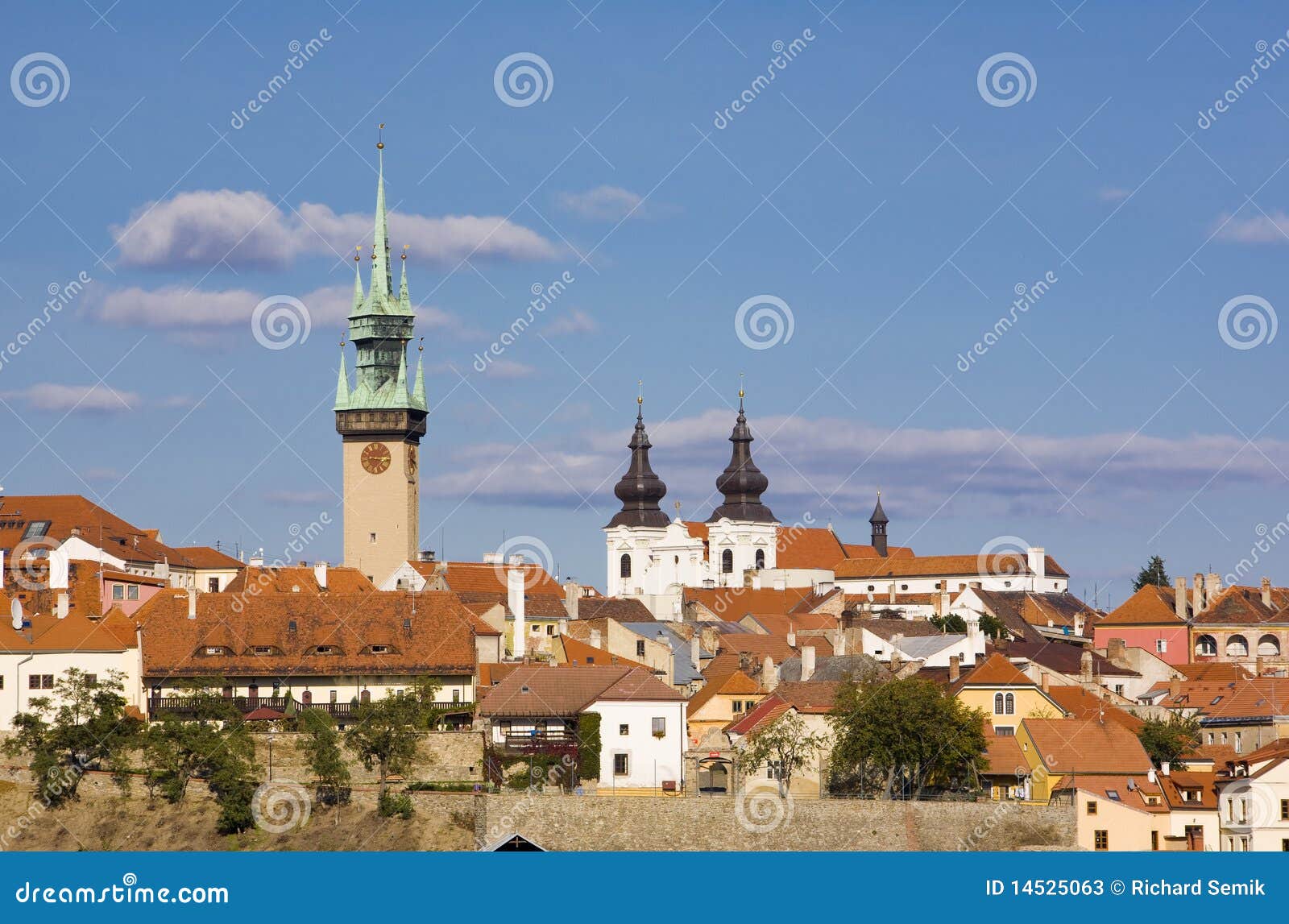 Znojmo stock image. Image of region, halls, gildhall - 14525063