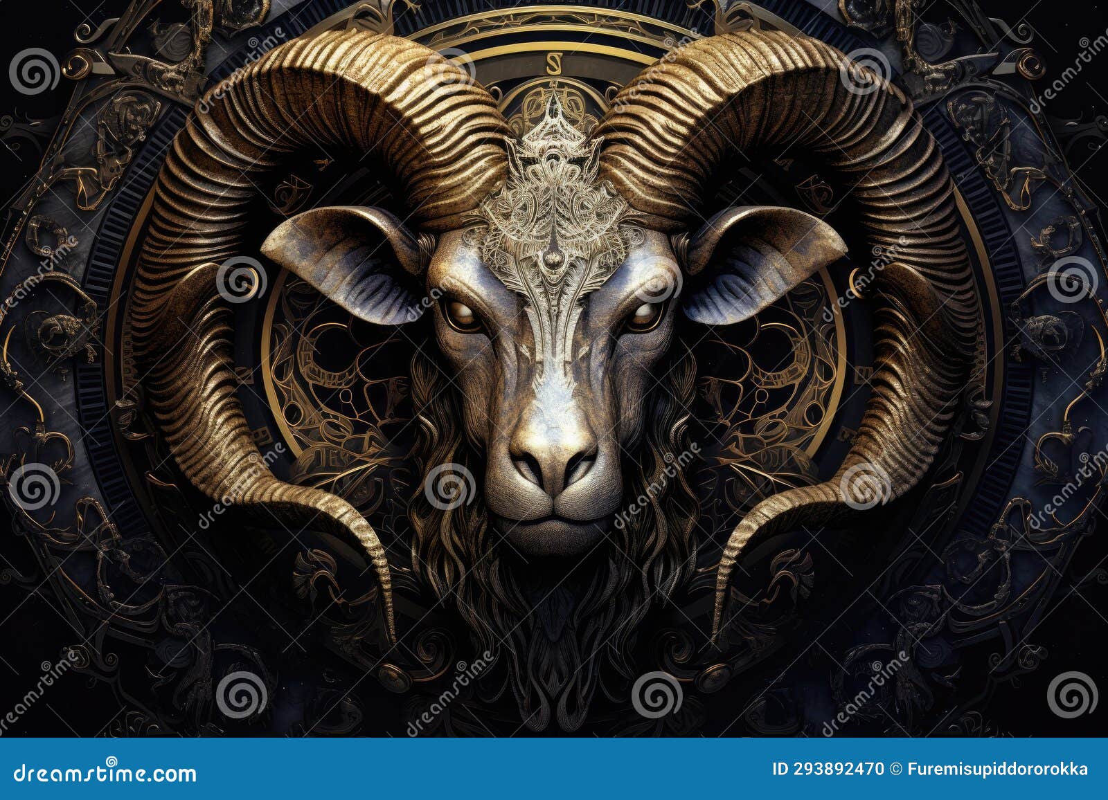 Zodiac Aries Symbol Aries is a Fire Sign Stock Photo - Image of month ...