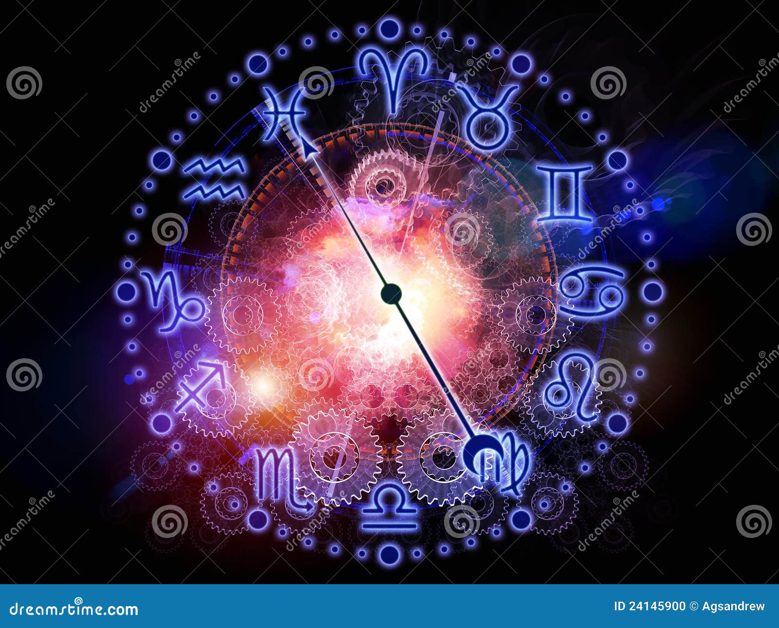 Zodiac nebulae stock illustration. Illustration of pisces - 24145900