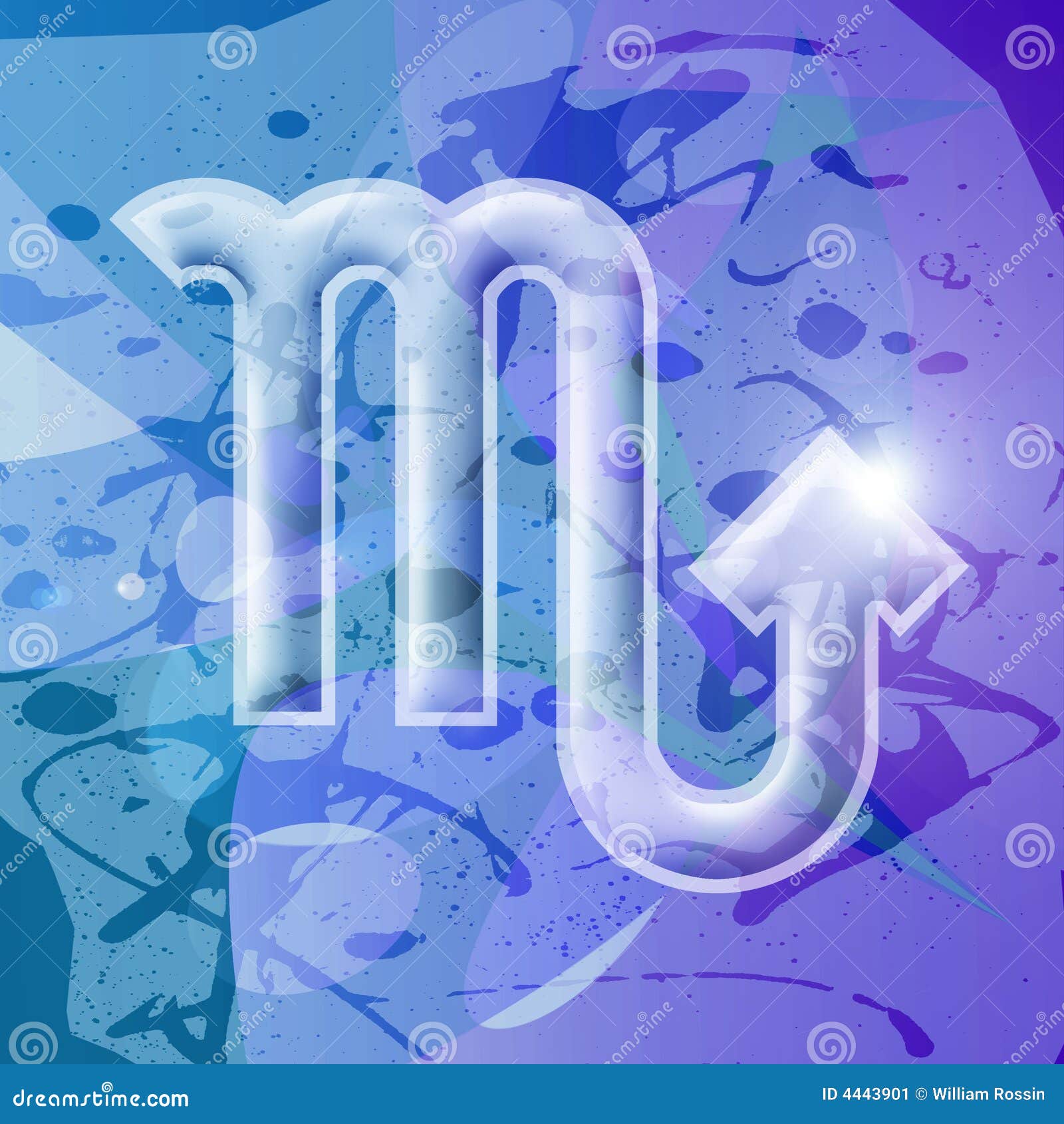 Zodiac series - Scorpio stock illustration. Illustration of bright ...