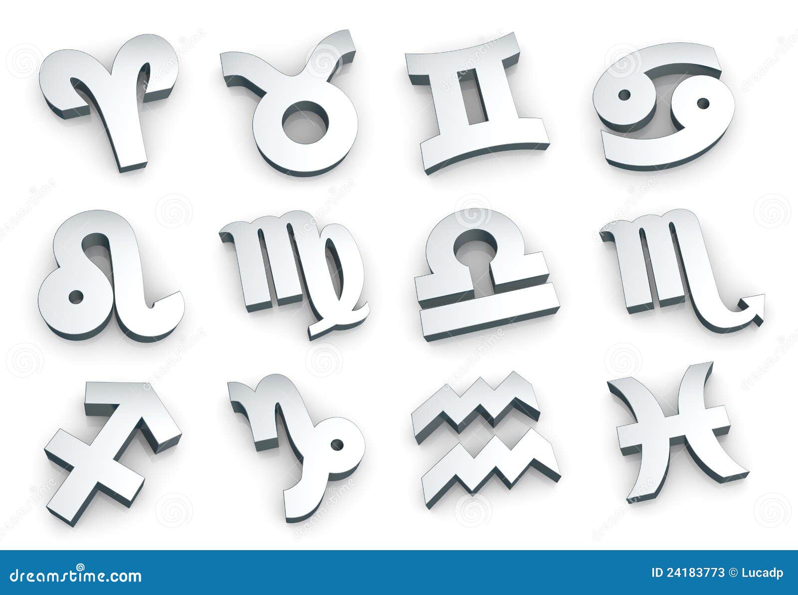 Zodiac sign, complete set stock illustration. Illustration of birthday ...