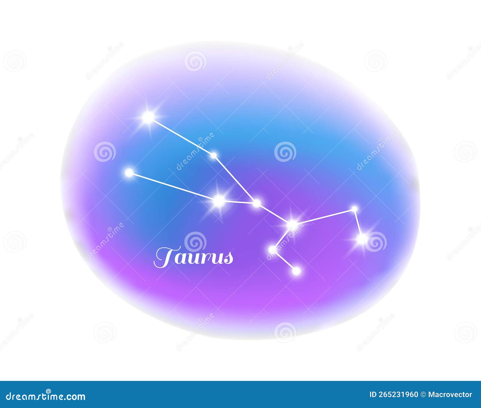 Zodiac Sign Constellation stock vector. Illustration of birth - 265231960