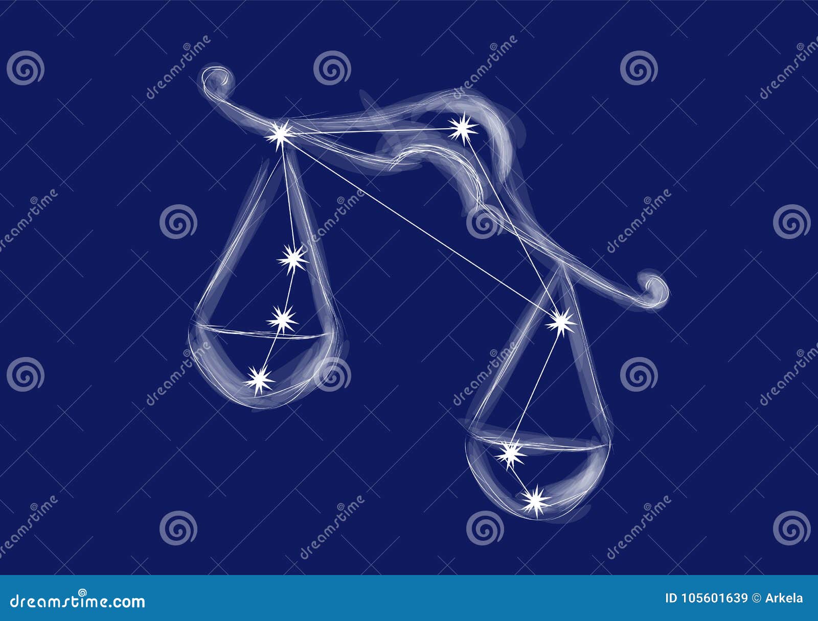 Zodiac sign-libra stock vector. Illustration of icon - 105601639