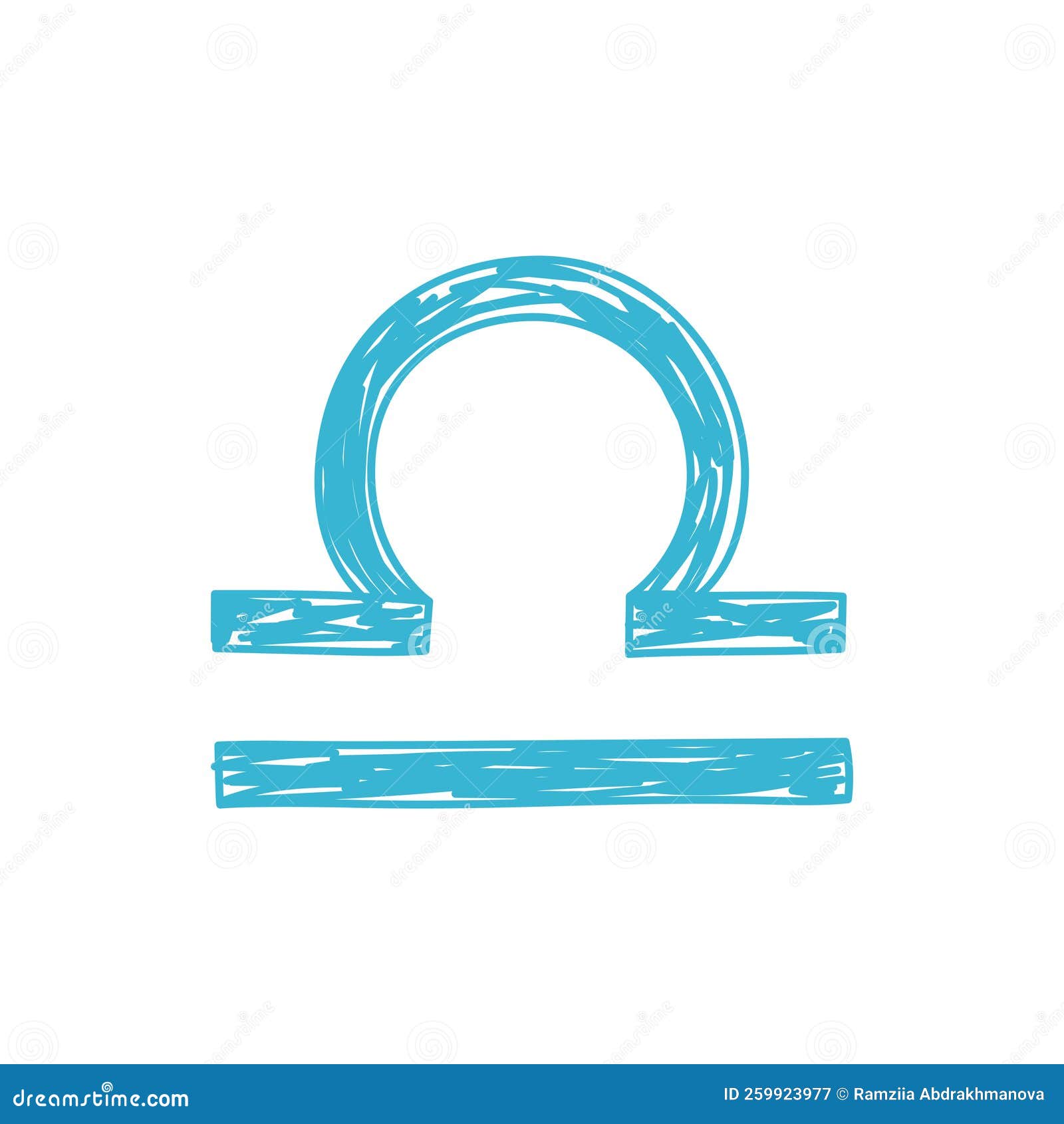Zodiac Sign. Libra Horoscope Symbol Stock Vector - Illustration of ...