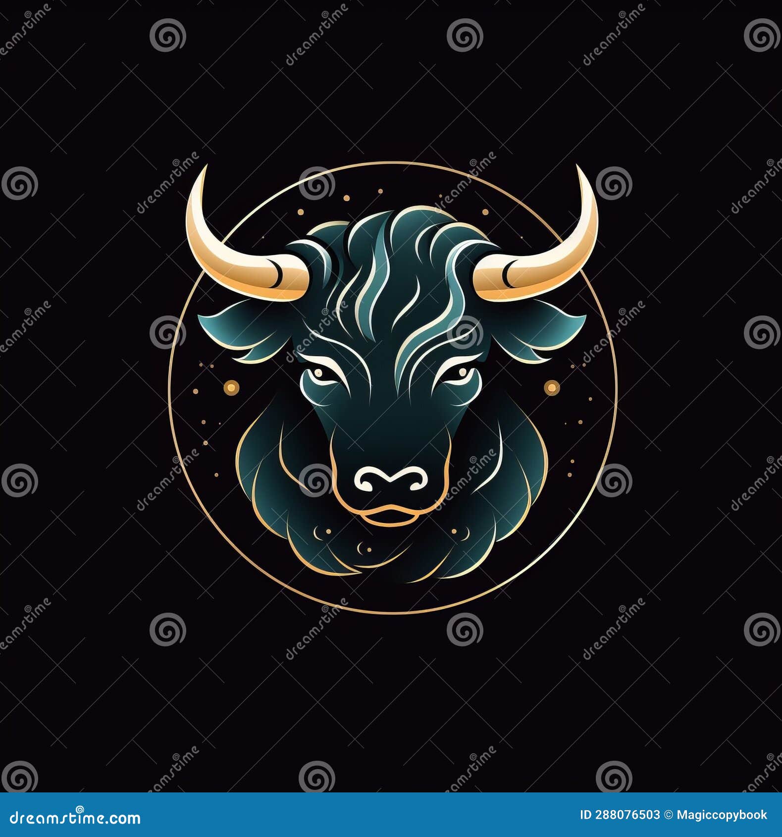 Zodiac Signs Esoteric Astrological Illustration Stock Illustration ...
