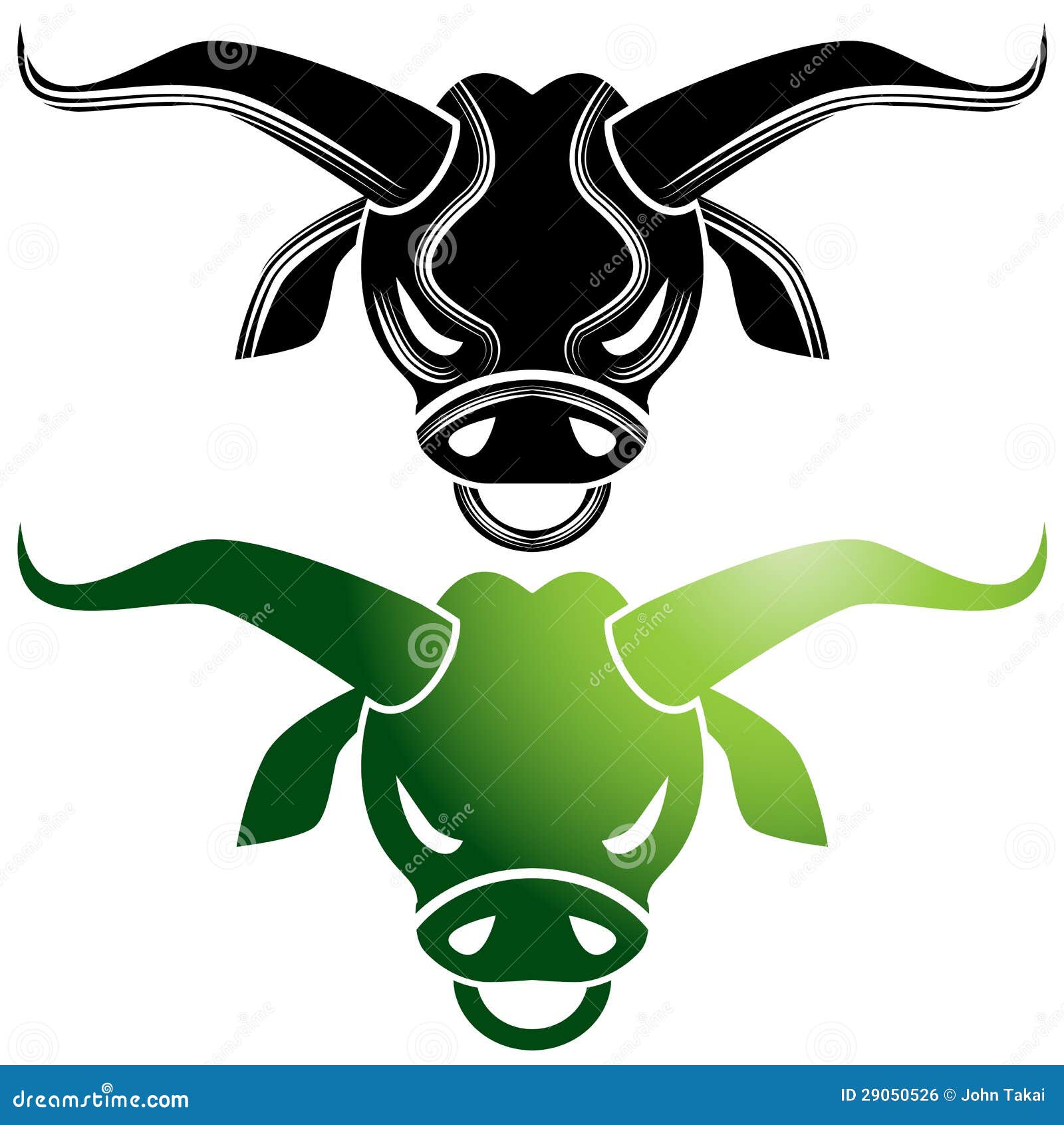 Zodiac Taurus stock vector. Illustration of design, head - 29050526