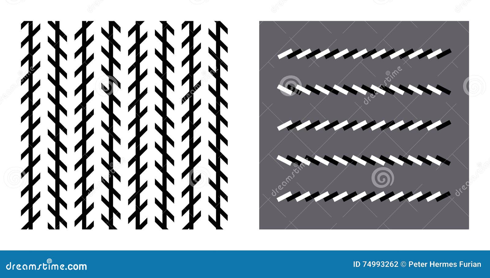 Optical Illusion - Infinite Penrose Triangle. Cartoon Vector ...