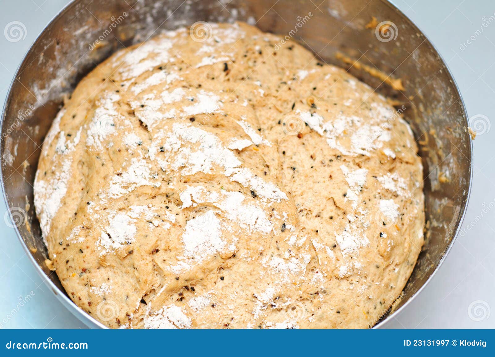Zoet brooddeeg stock afbeelding. Image of melasse, deeg - 23131997
