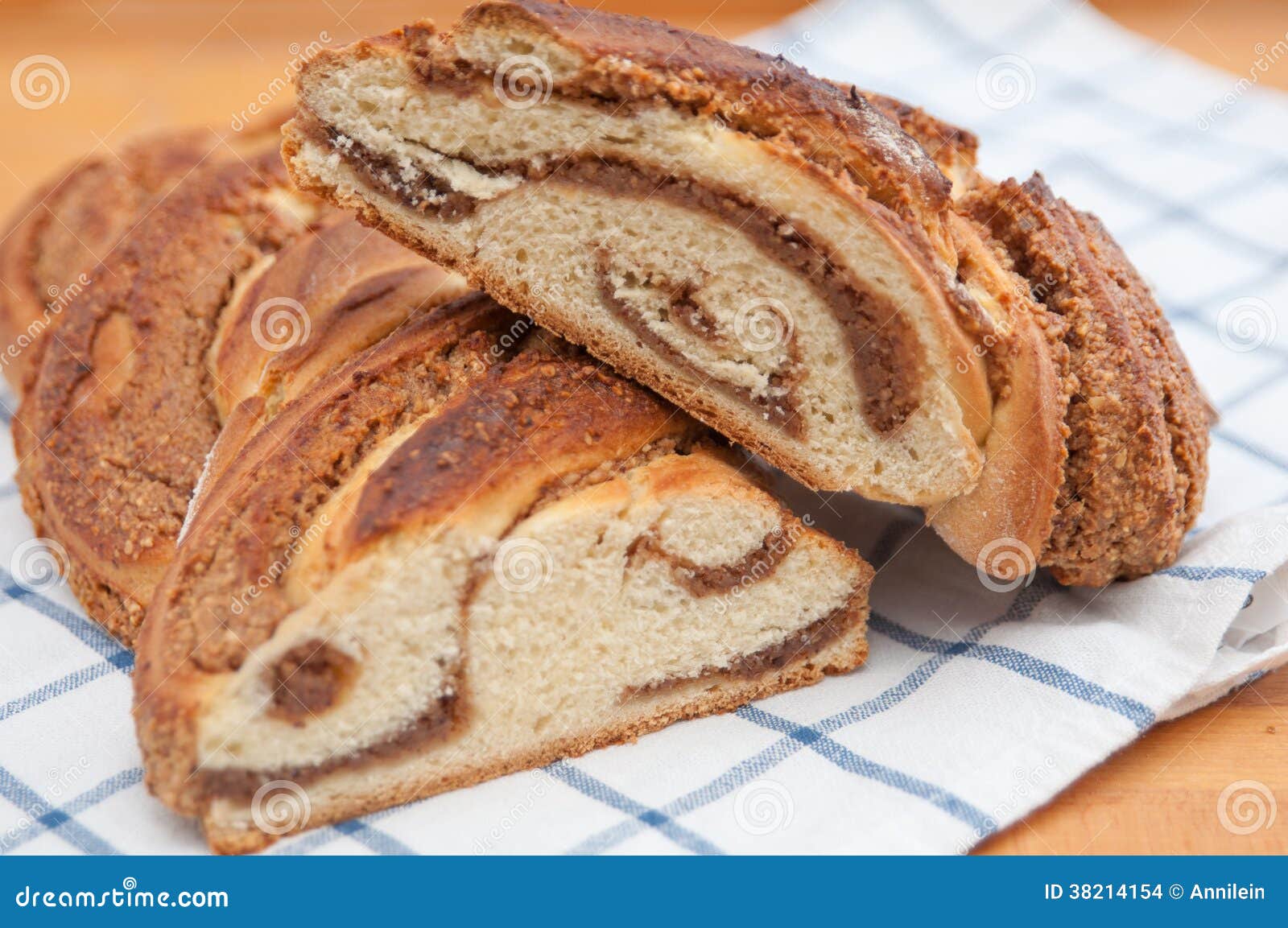 Zoet Gevlecht Duits Pasen-Brood Stock Foto - Image of voedsel ...