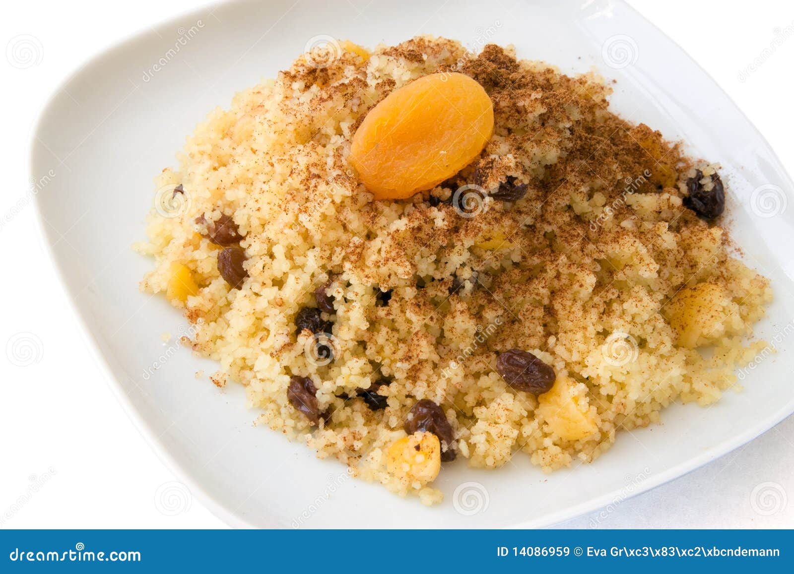 Zoete Afrikaanse Kouskous stock afbeelding. Image of afrika - 14086959