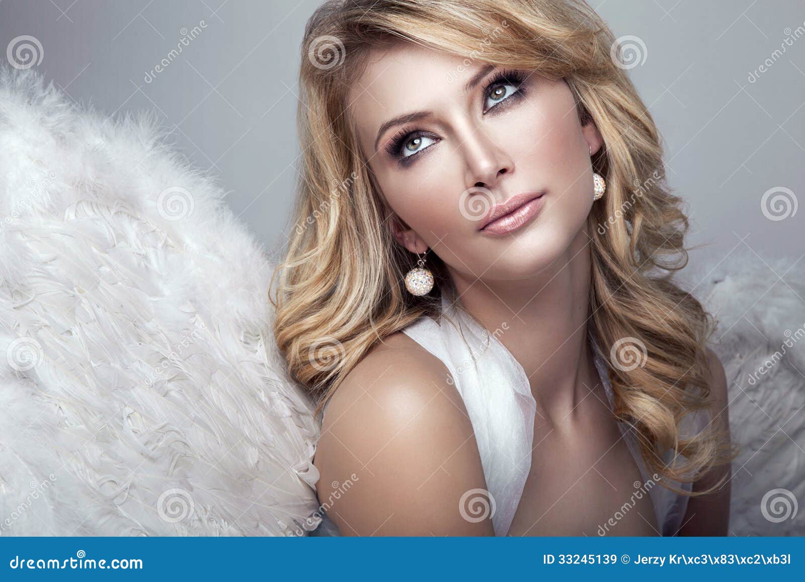 Engel Met Blond Haar