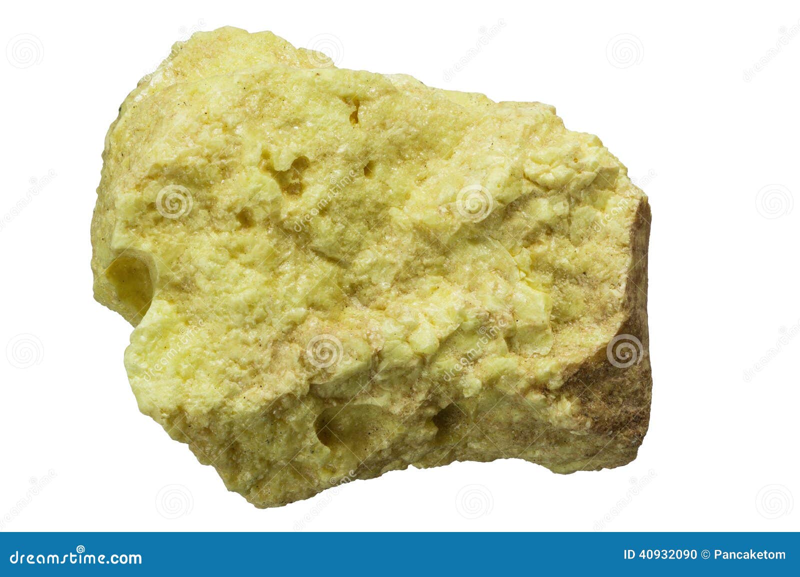 Zolfo elementare fotografia stock. Immagine di giallo - 40932090