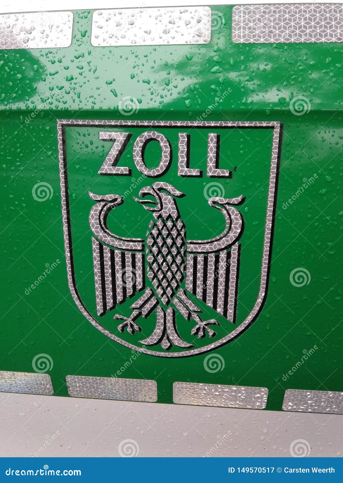 Zoll, Customs, Germany editorial photography. Image of authority ...
