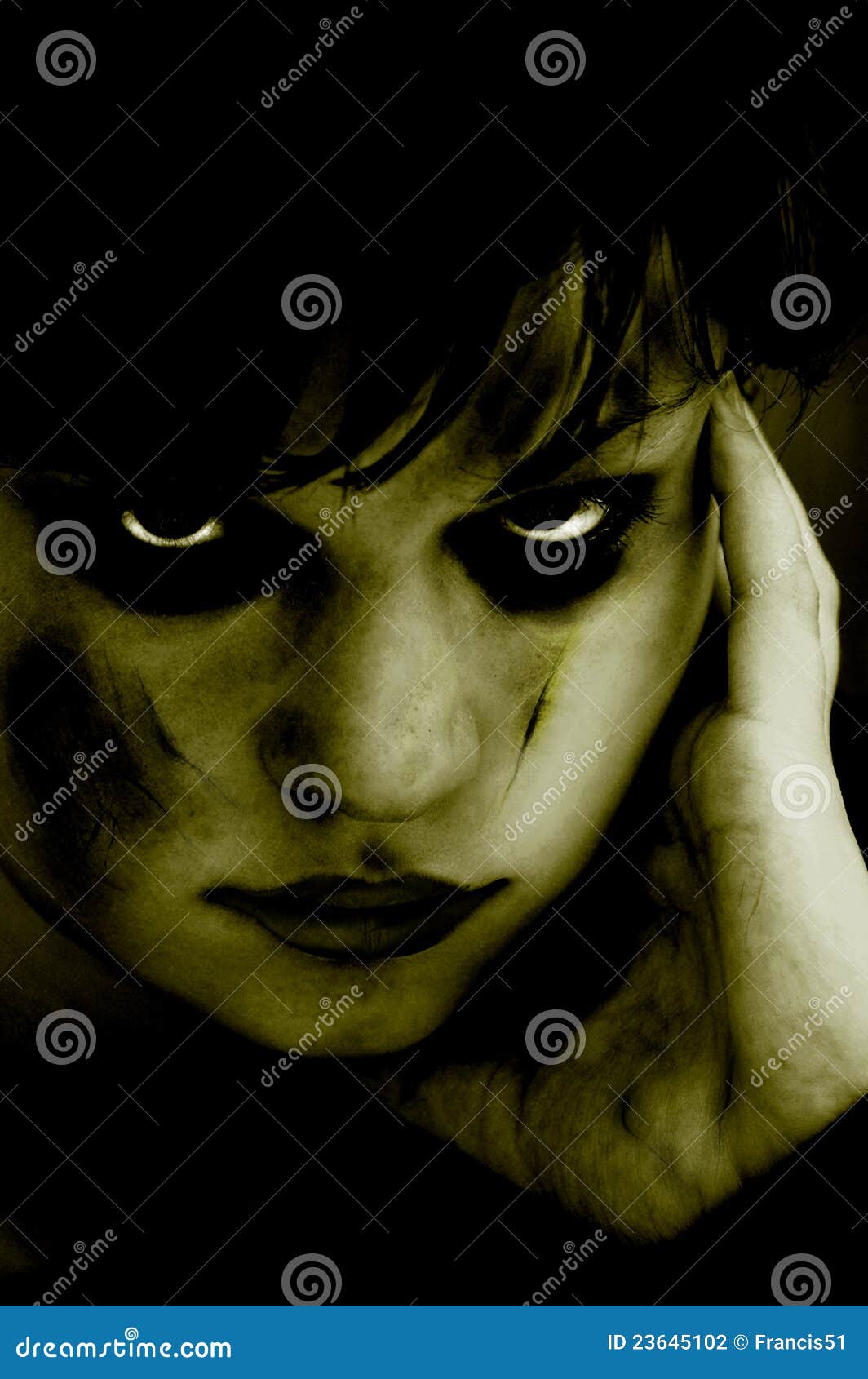 Zombie stock photo. Image of female, lady, zombie, deadly - 23645102