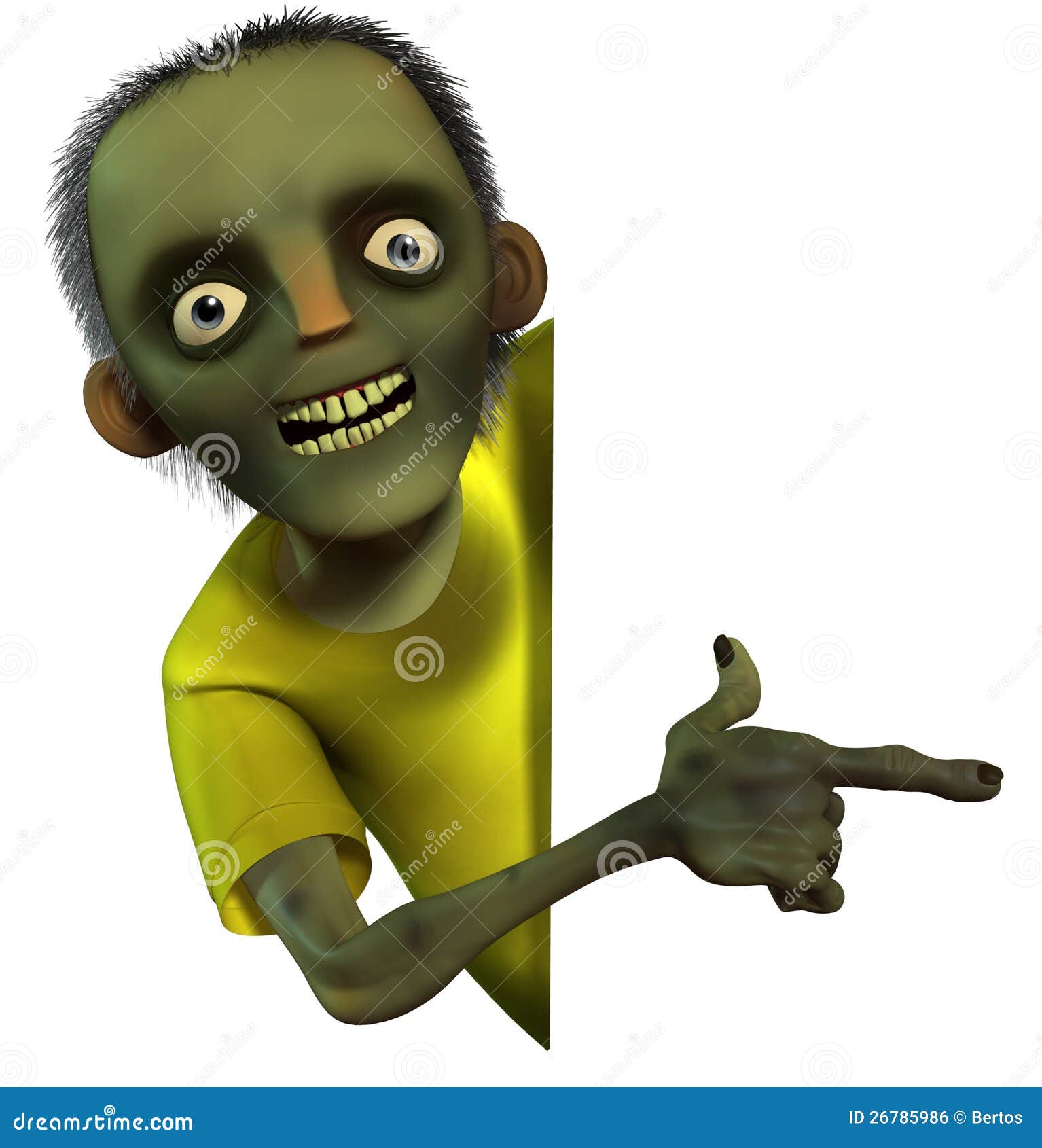 Zombie stock illustration. Illustration of character - 26785986