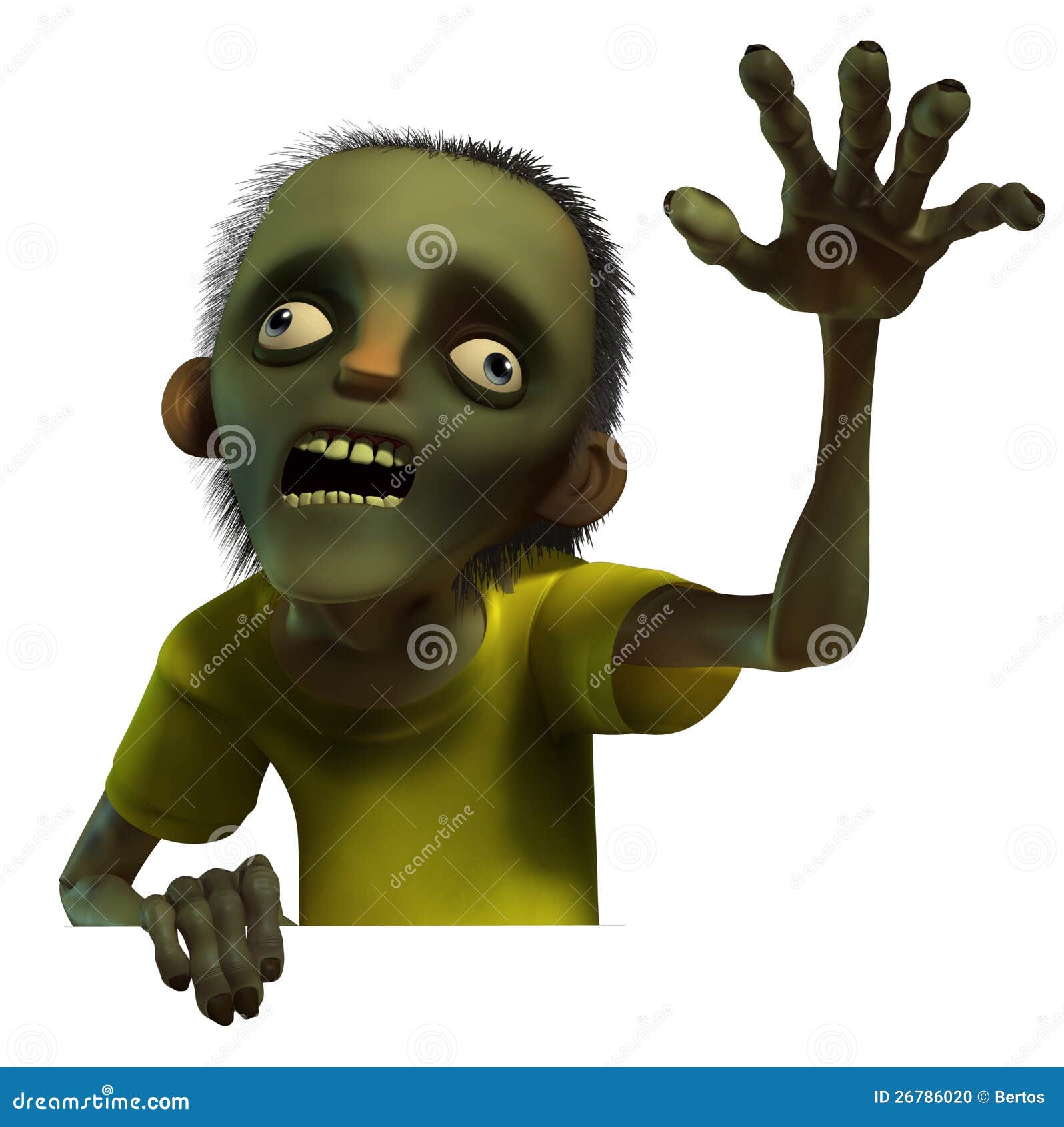 Zombie stock illustration. Illustration of dead, show - 26786020